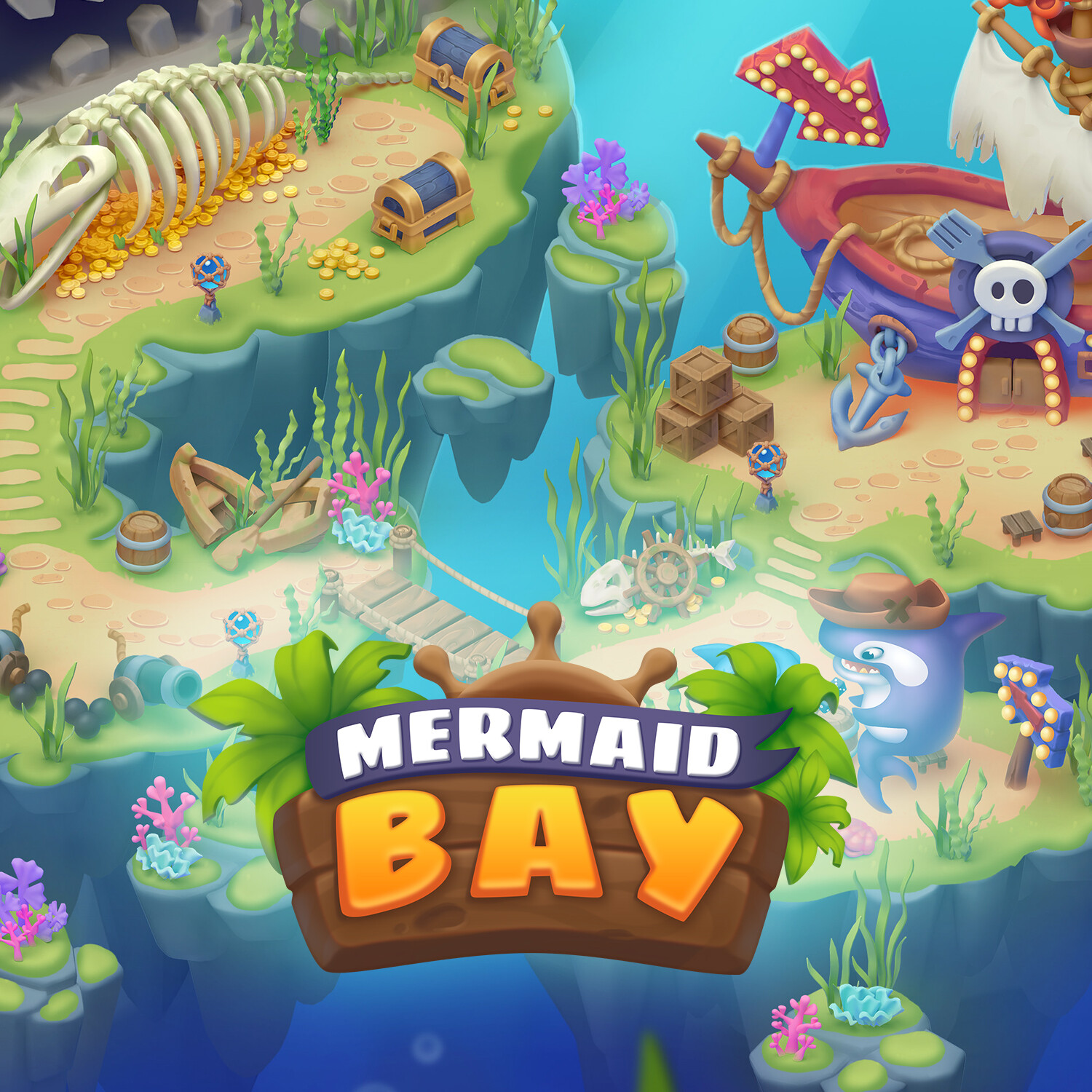 ArtStation - Mermaid Bay. Location