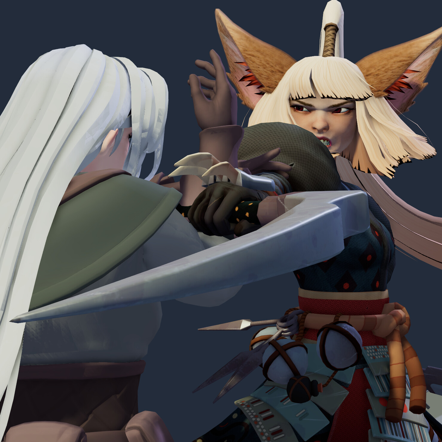 ArtStation - Fight Animation