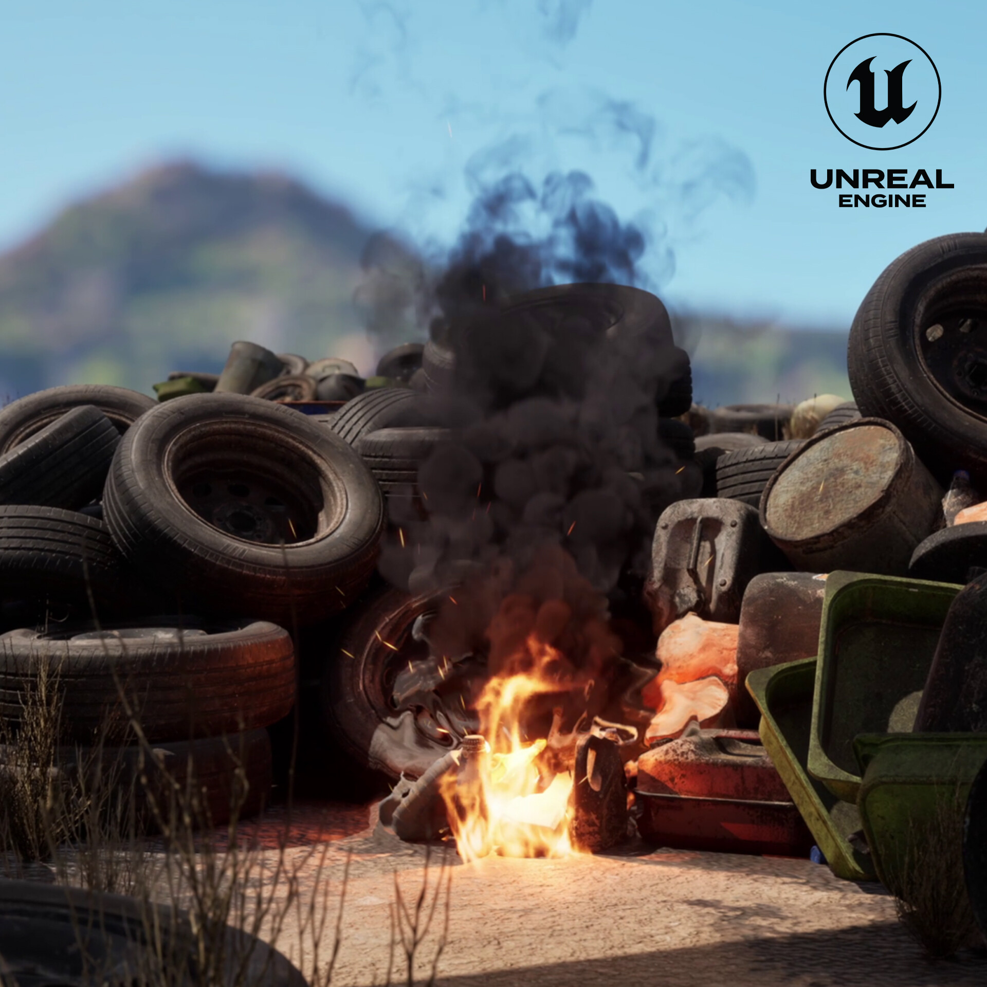 ArtStation - Realistic Fire VFX – Made in Unreal Engine 5