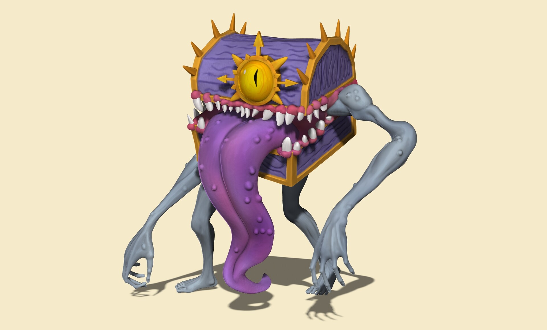 ArtStation - Mimic Creature