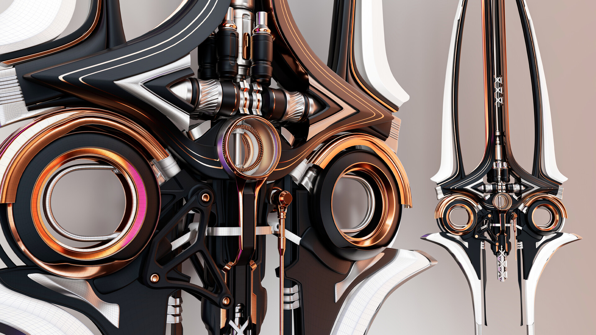 ArtStation - Vortex Fang: A Cybernetic Crossbow