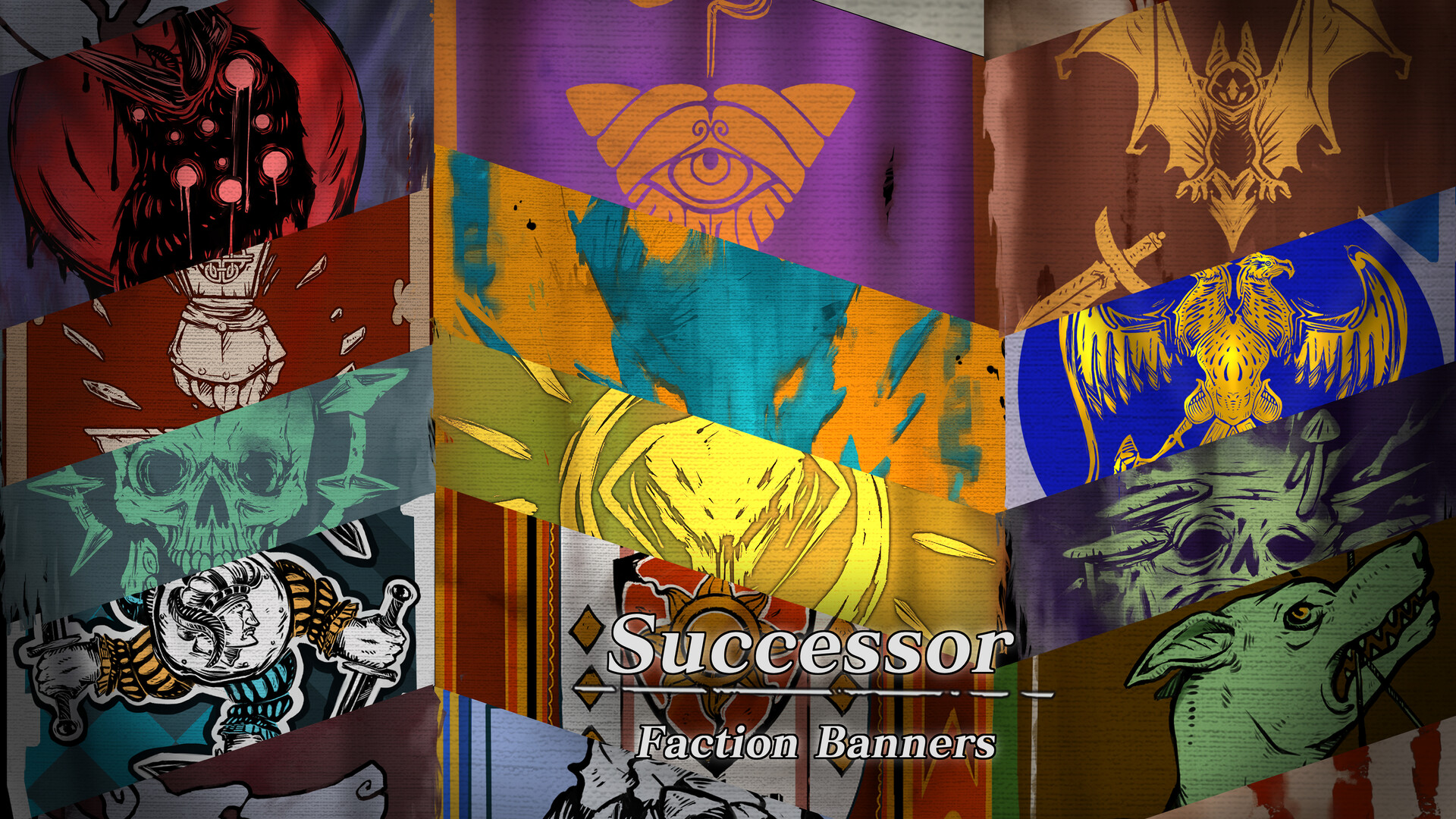 ArtStation - Successor: Faction Banners