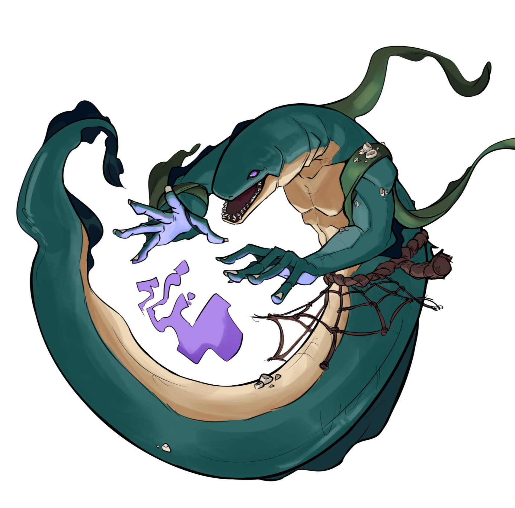 ArtStation - Frilled Shark Mage