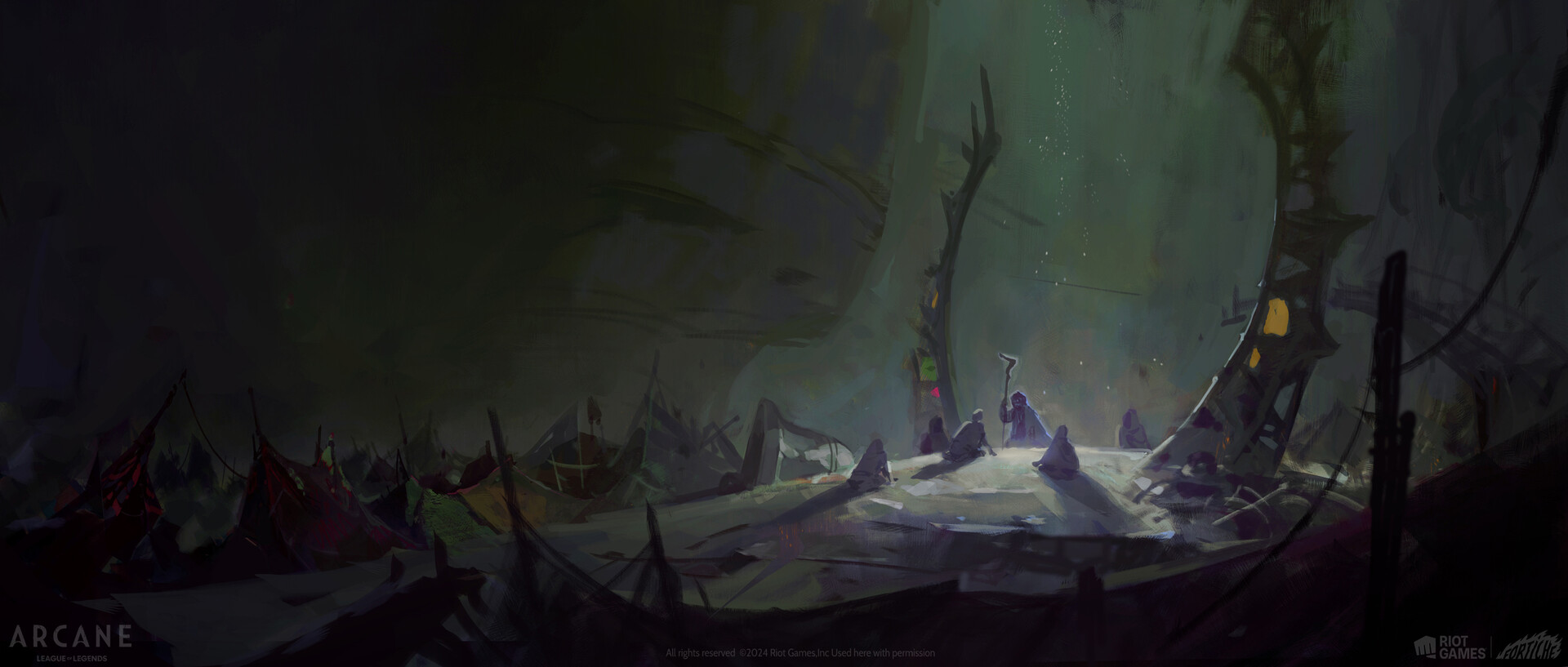 ArtStation - Arcane - S02E02 - Viktor's first miracle - colorscript