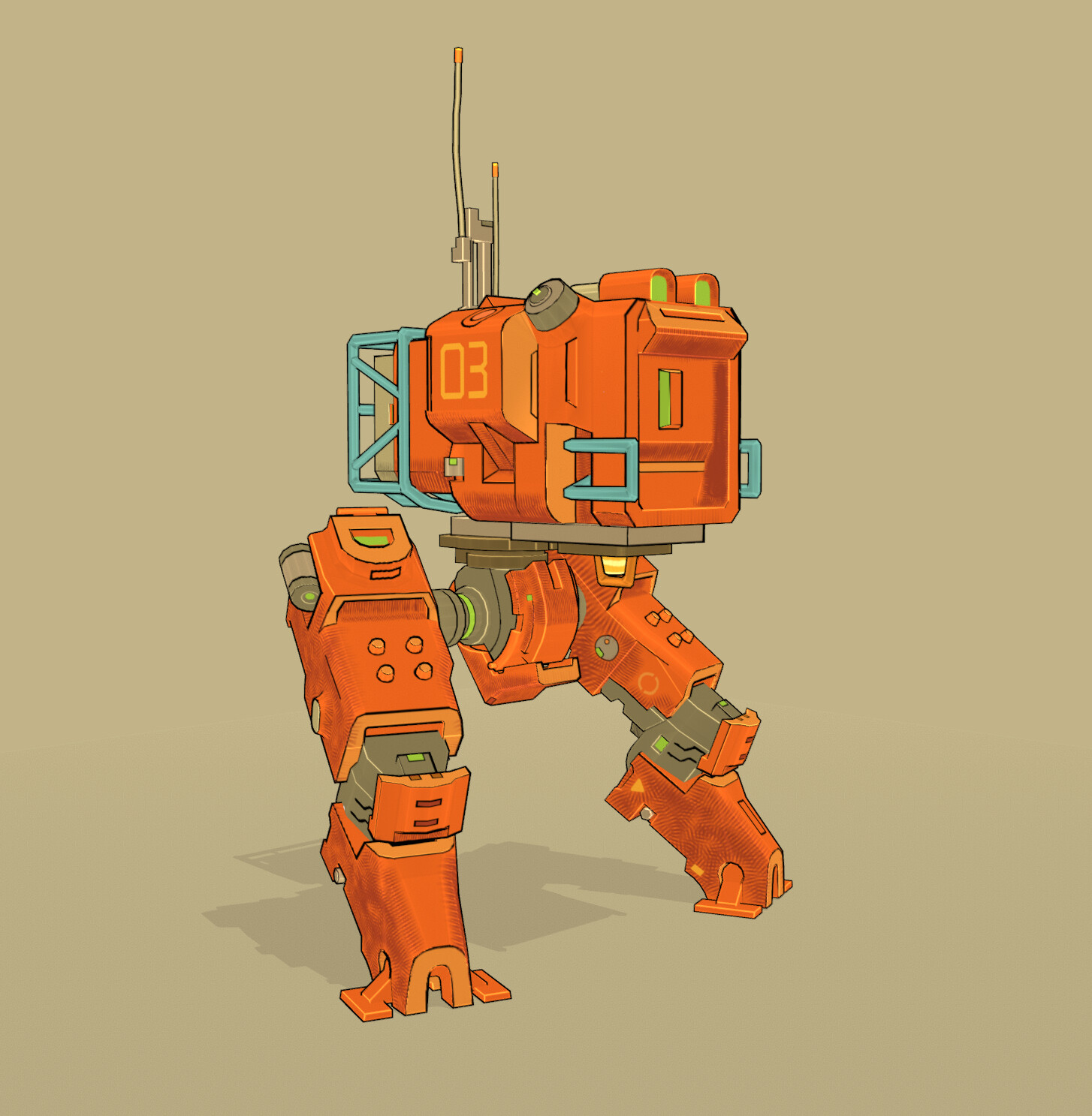 ArtStation - Heavy Unit fanart