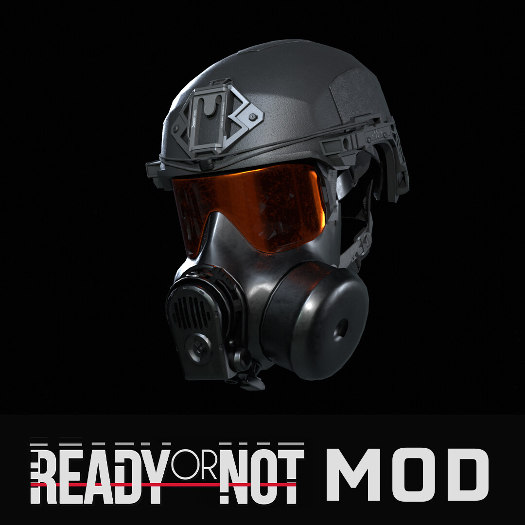 ArtStation - AVON FM53 Gas Mask Mod