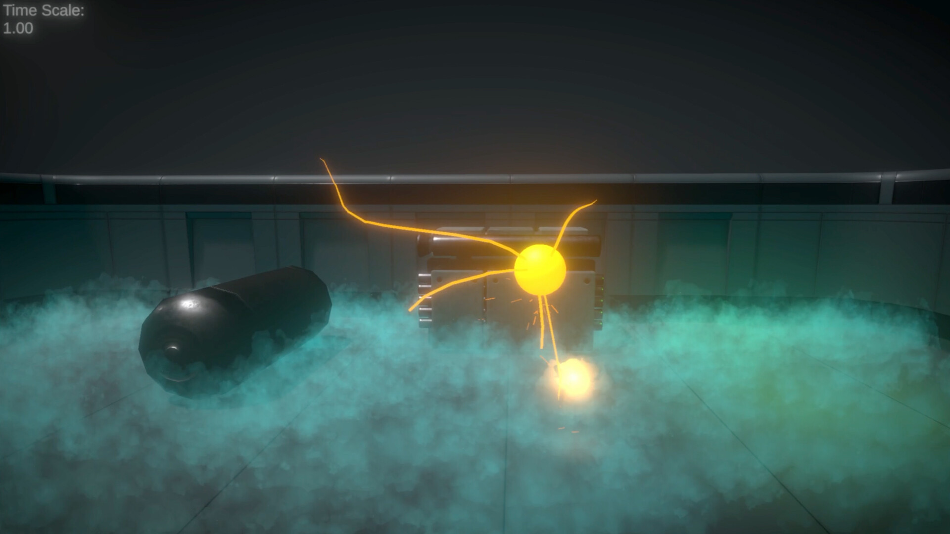 ArtStation - Fake Volumetric Fog + Ineractive Electricity