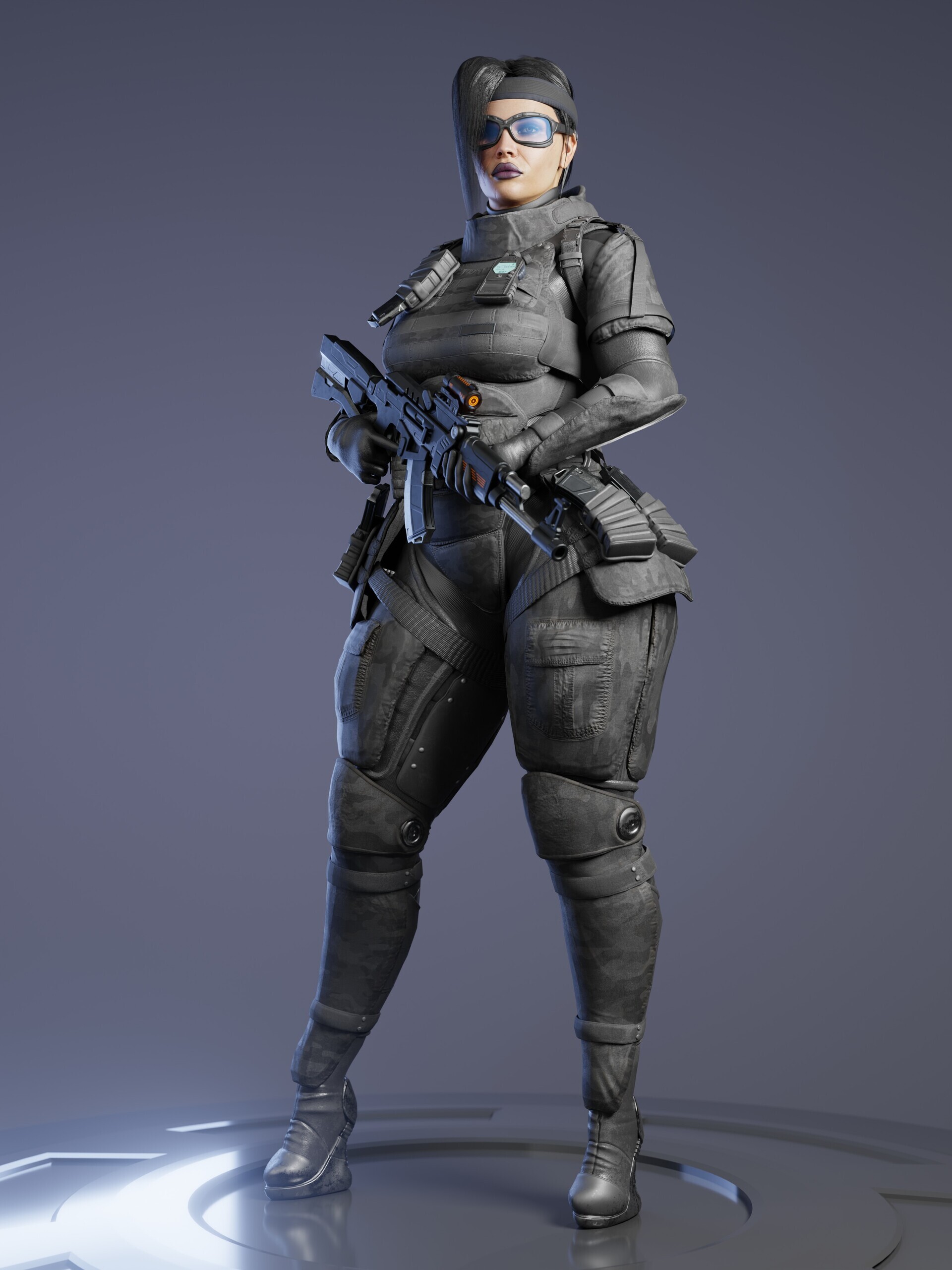 ArtStation - Ella (Game-Ready model)
