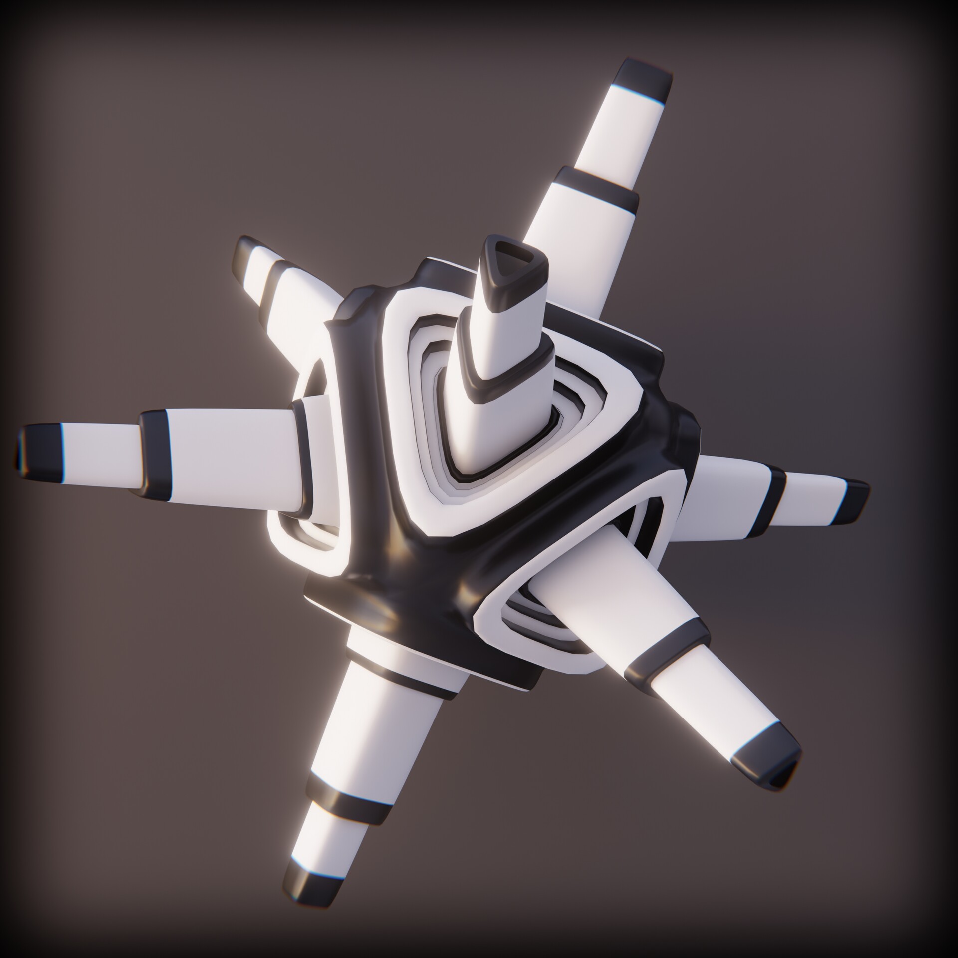 Ben Luke Parsons - Abstract Extrusion Wave-Blender Practise