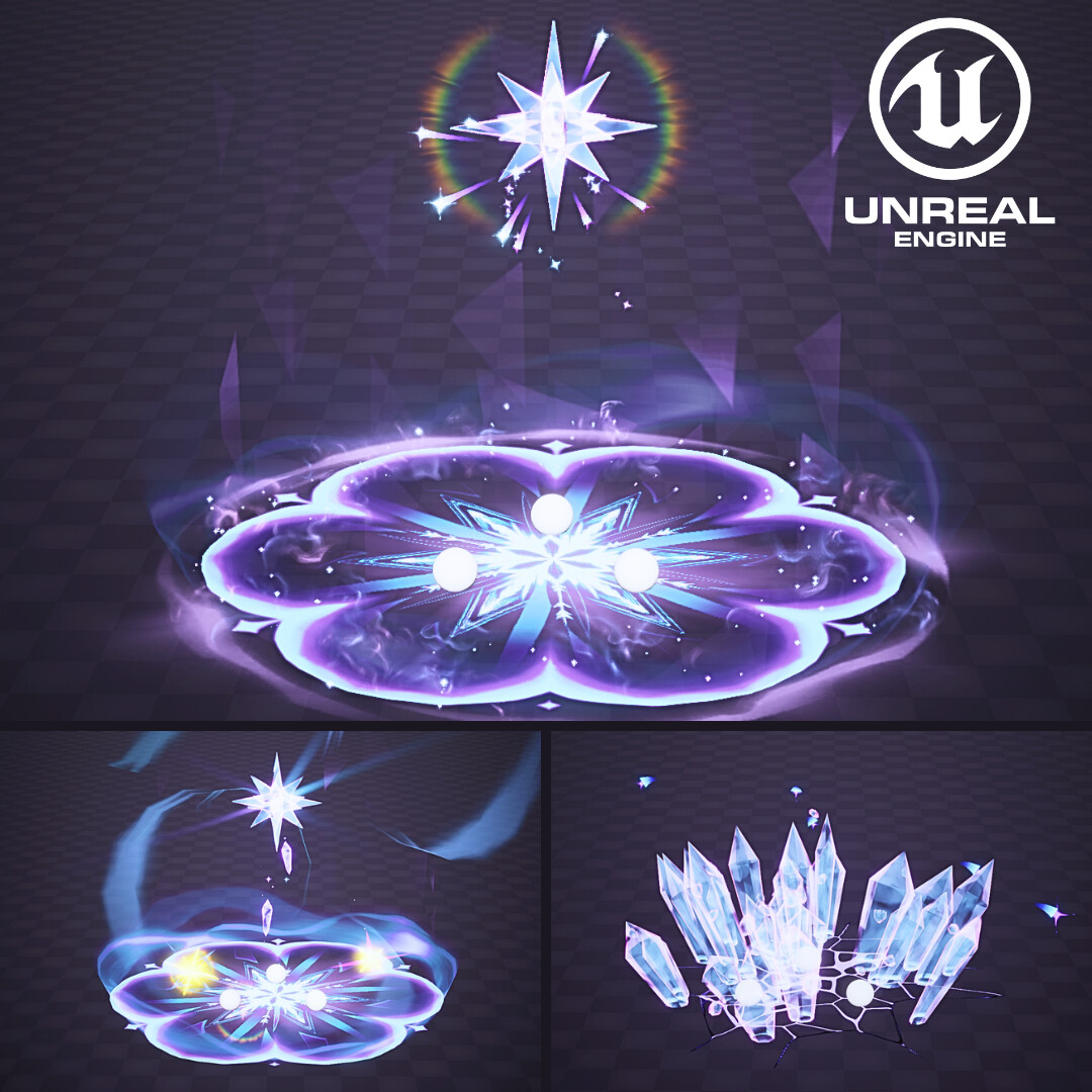 ArtStation - Ice Crystal VFX