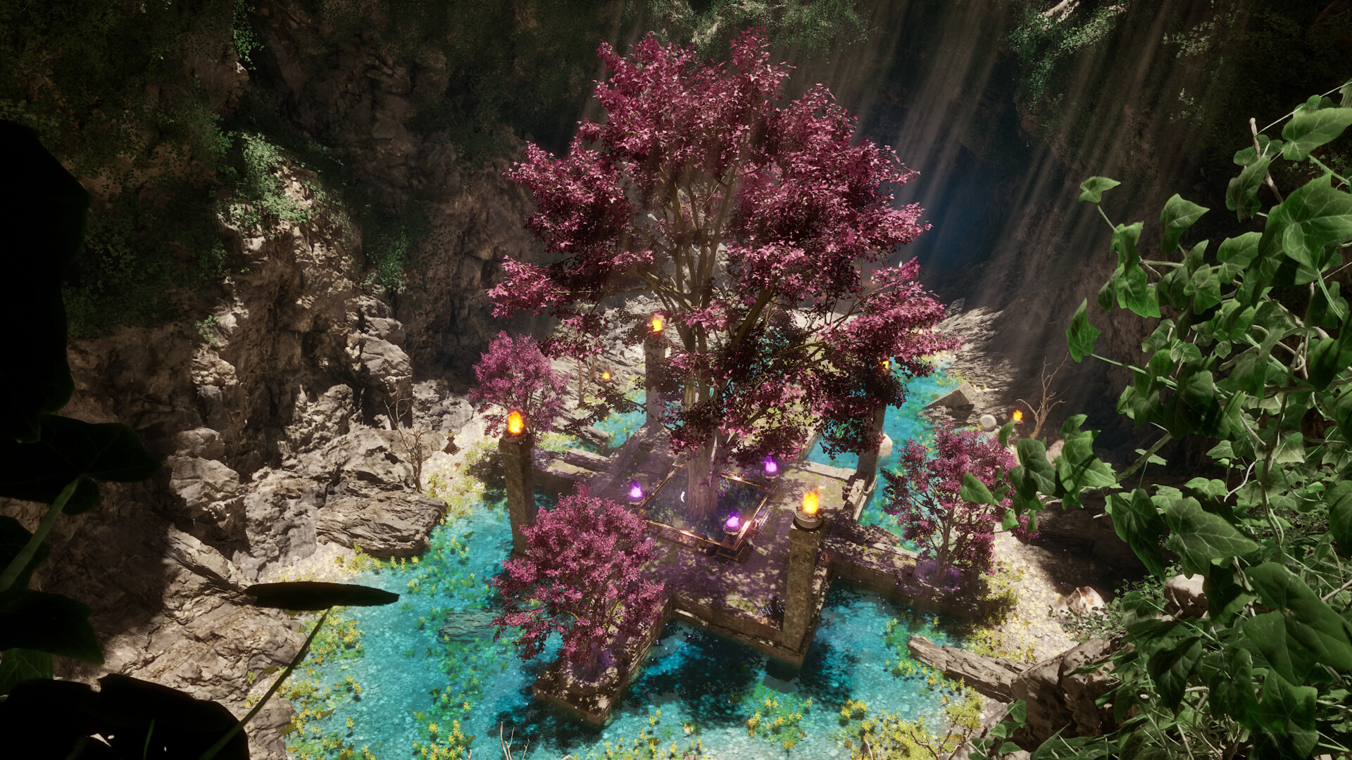 ArtStation - UE5 Hidden Magical Trees