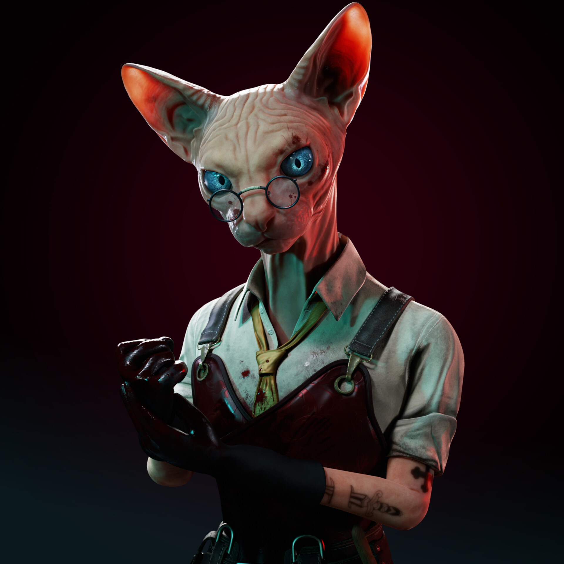 ArtStation - Grandma Wrinkle, Butcher Binkle