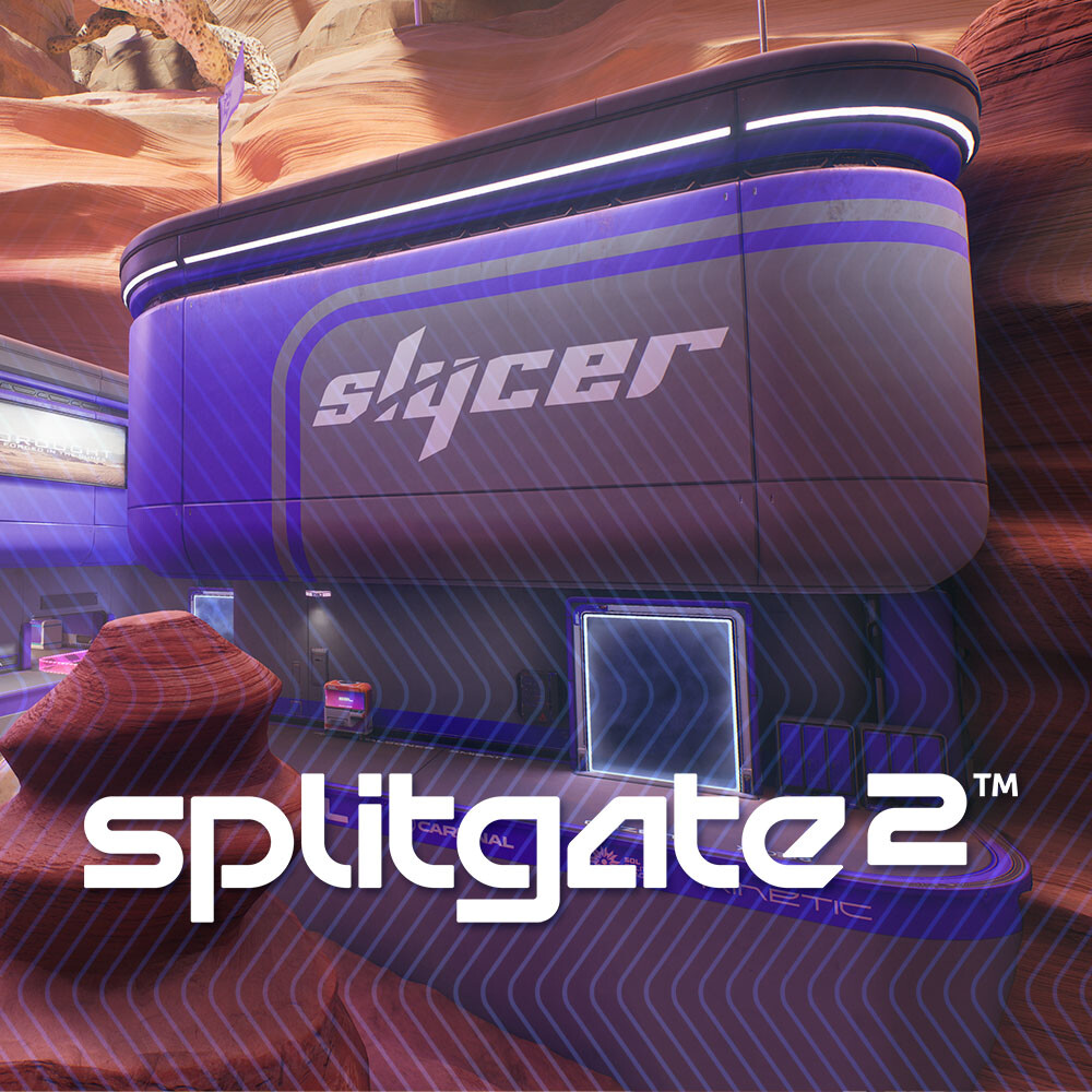 ArtStation - Splitgate 2 - Drought - Slycer Building