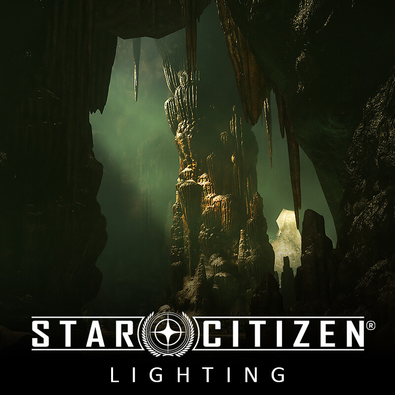 ArtStation - Star Citizen - Acidic Caves - Lighting