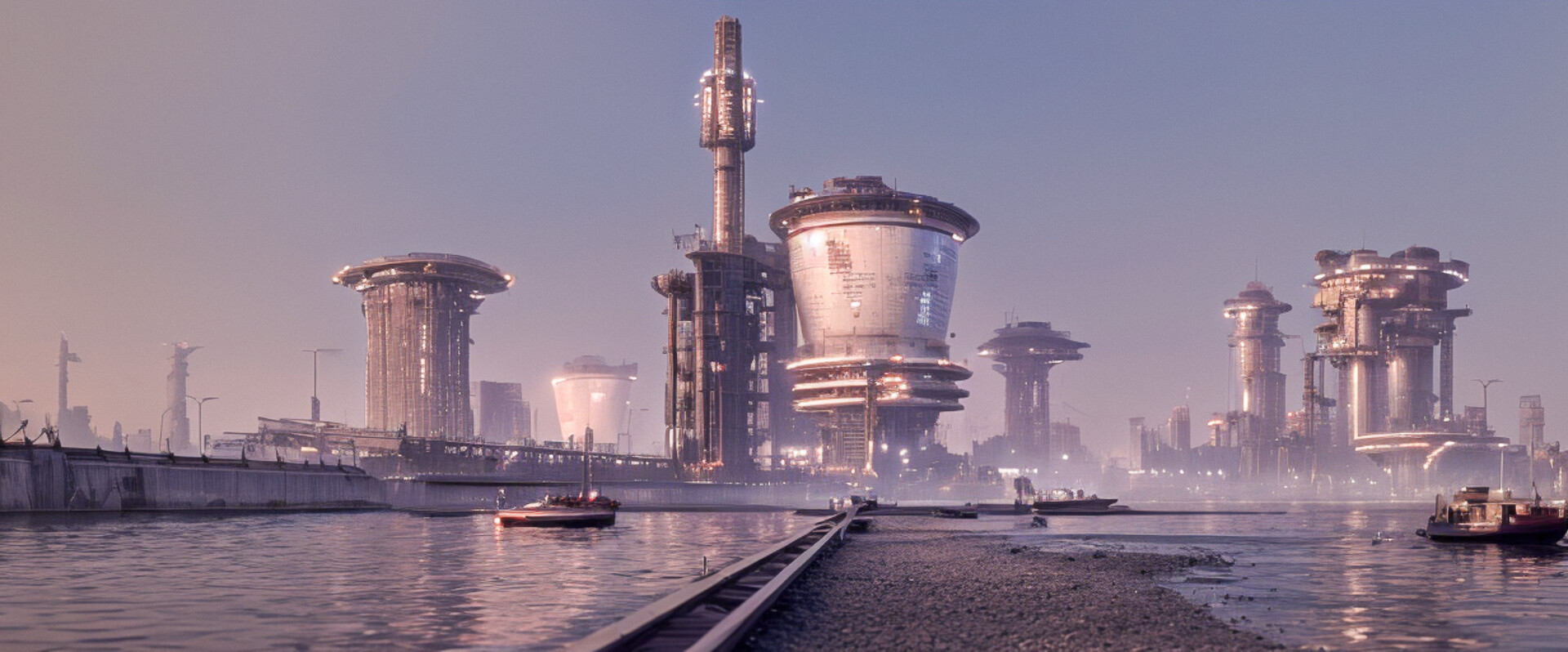 ArtStation - Harbor City 8 - Series