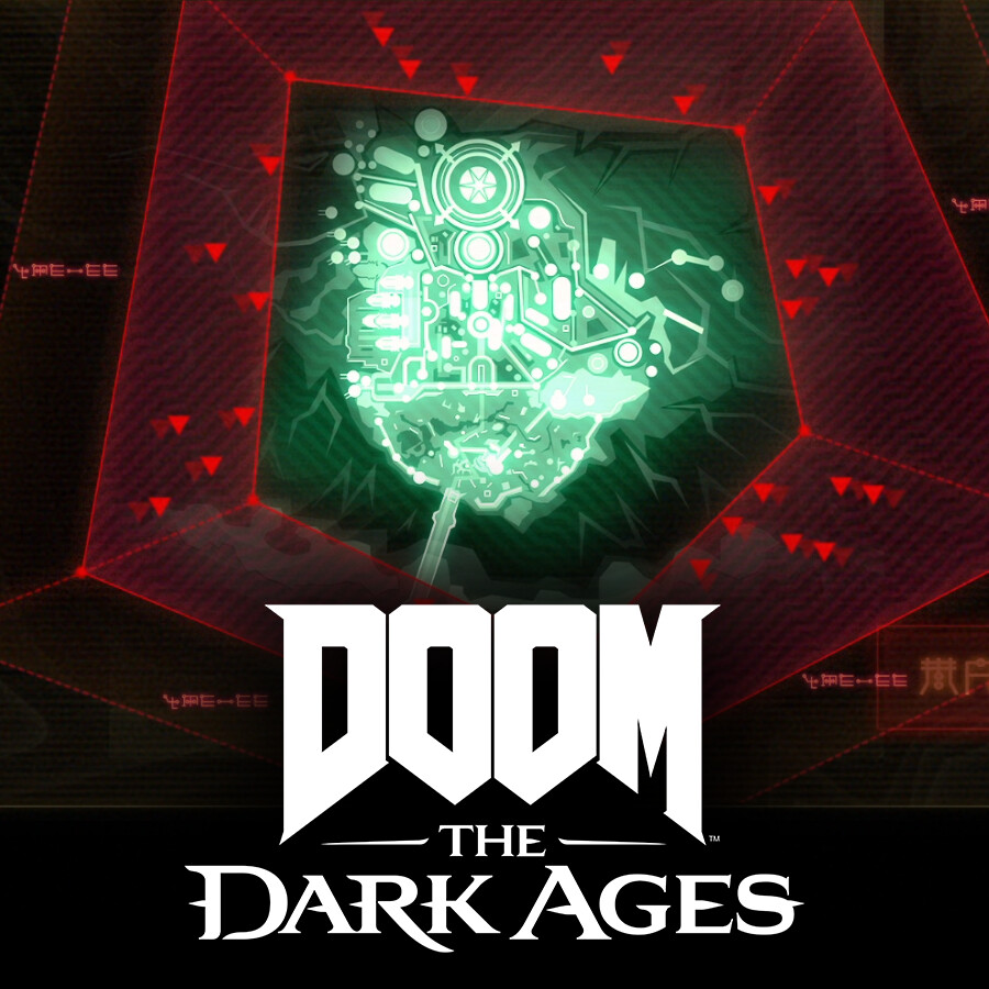 ArtStation - DOOM - The Dark Ages: Cinematic GUI: Makyr Command Screen