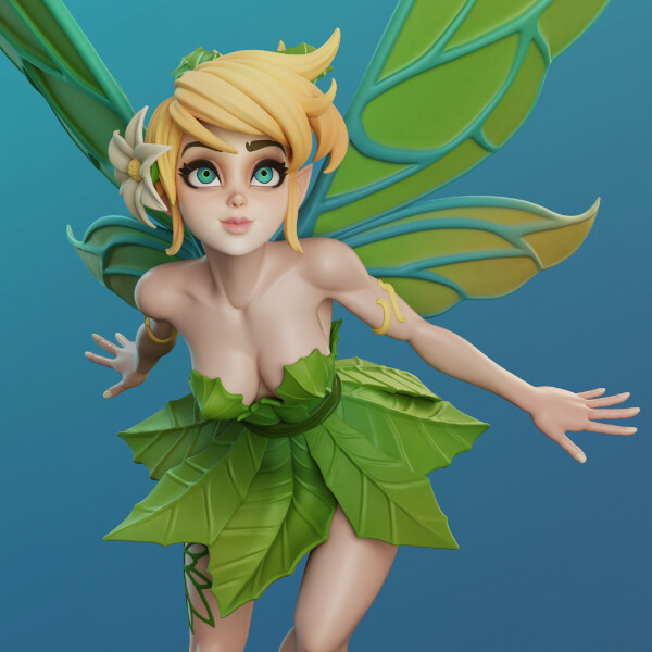 ArtStation - Tinkerbell 3D Print Model STL