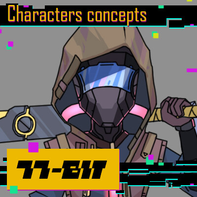 ArtStation - 77-bit Characters concepts