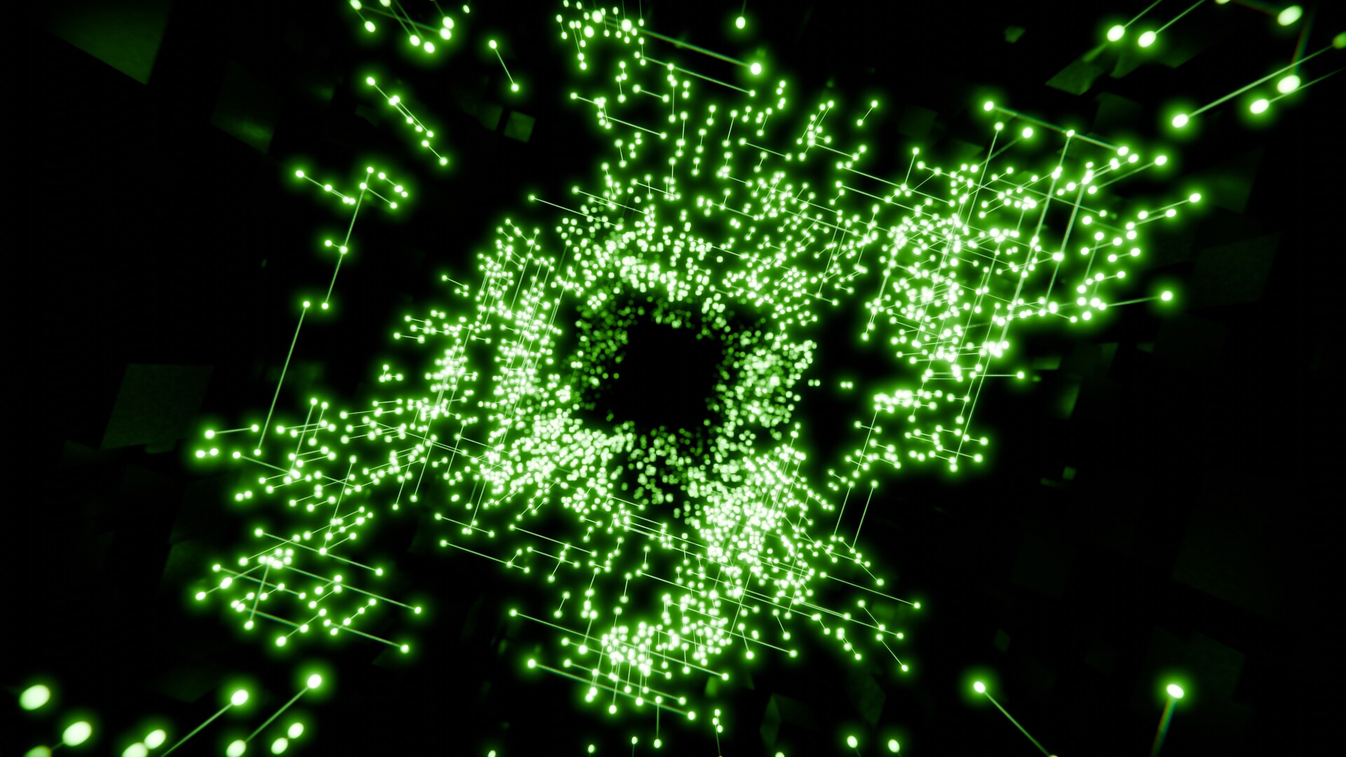 Ben Luke Parsons - Futuristic Circuit Tunnel-Blender Practise