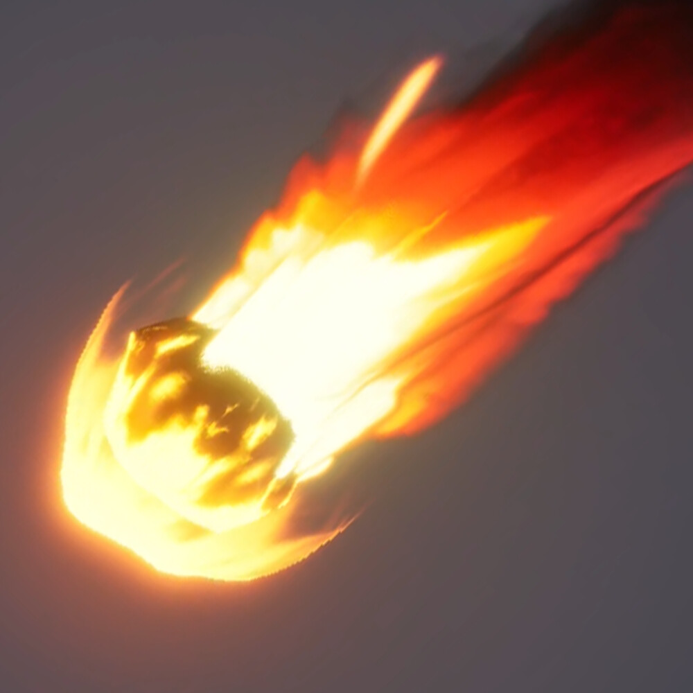 ArtStation - Meteor - UE5 VFX