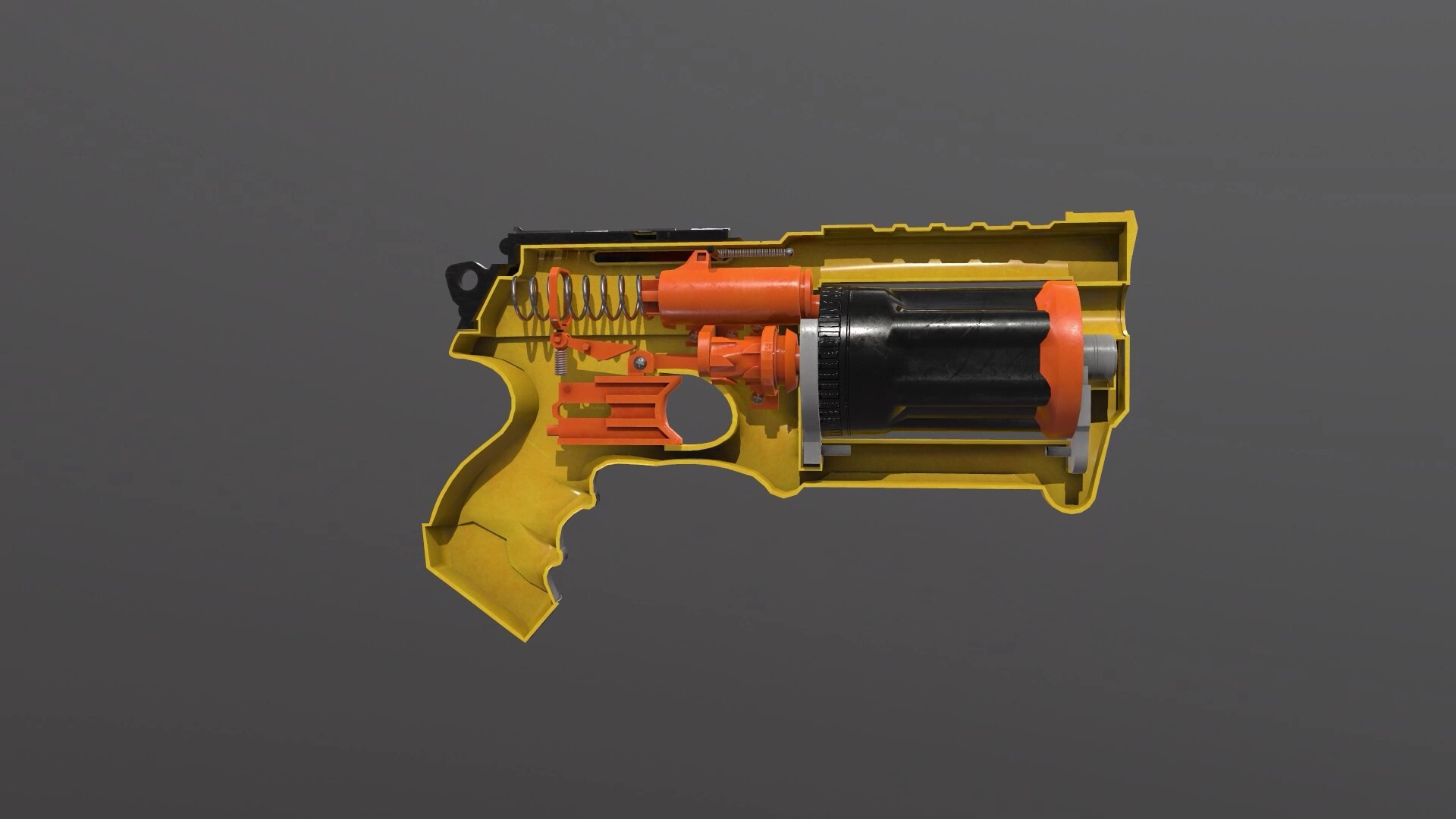 ArtStation - Nerf Gun Assembly Demo - 3D Game Animation