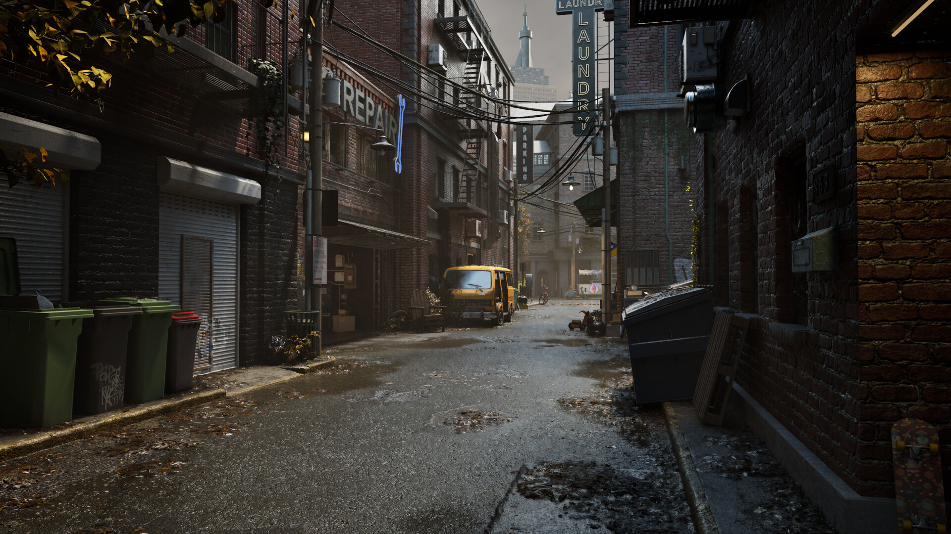 ArtStation - NEW YORK FALL