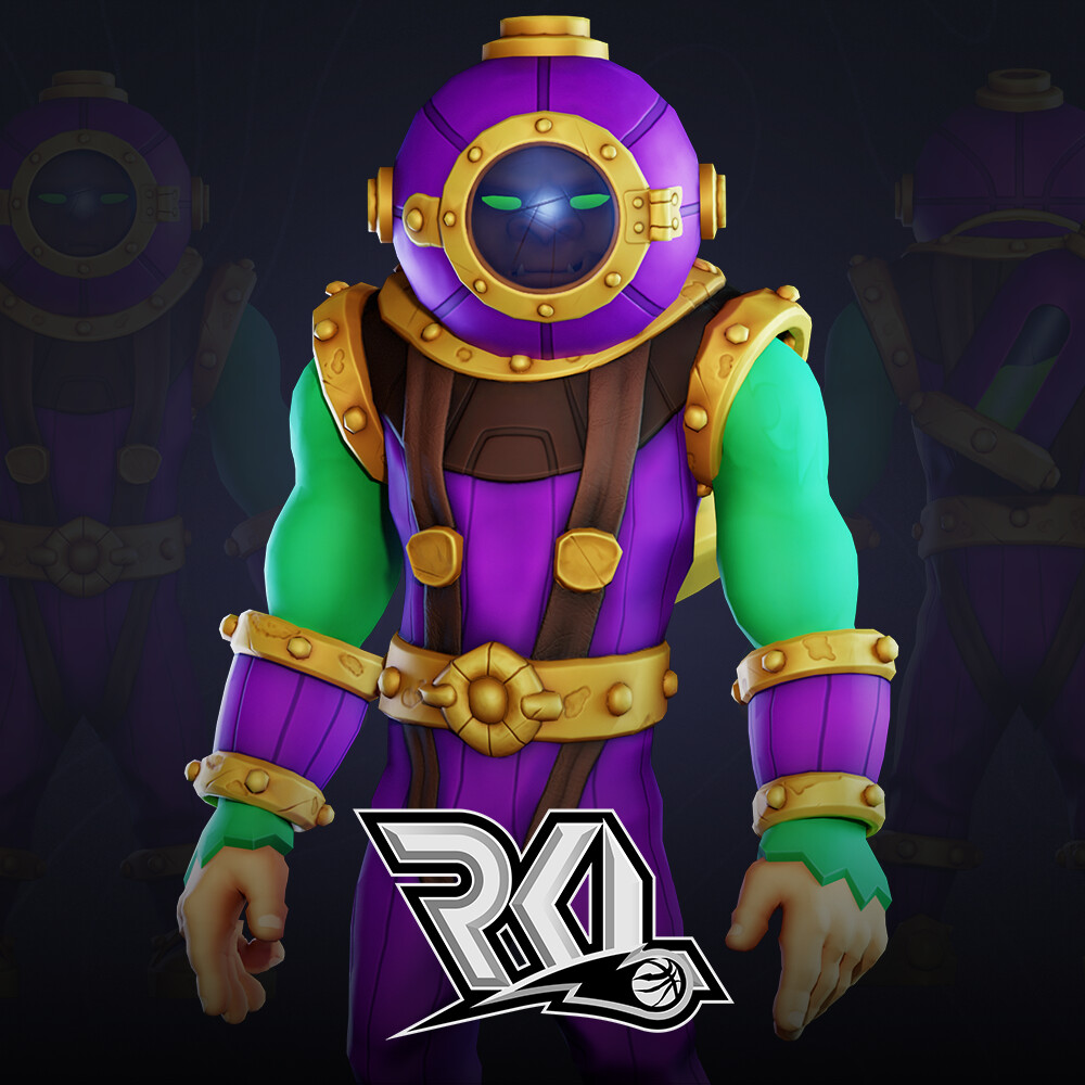 ArtStation - Big Daddy D — Deep Sea Enforcer