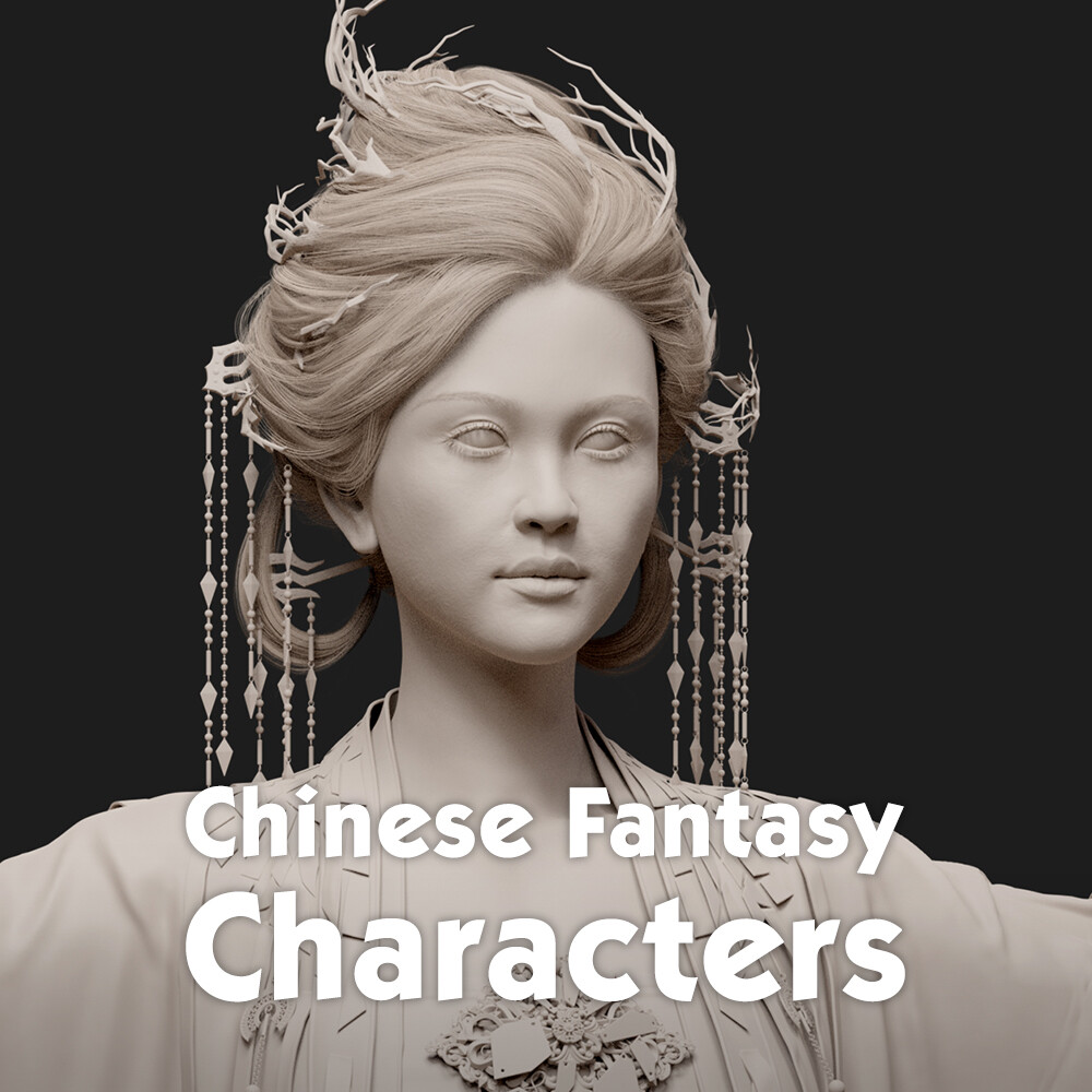 ArtStation - Chen Duling (Love Game In Eastern Fantasy) - Realistic High-poly Model