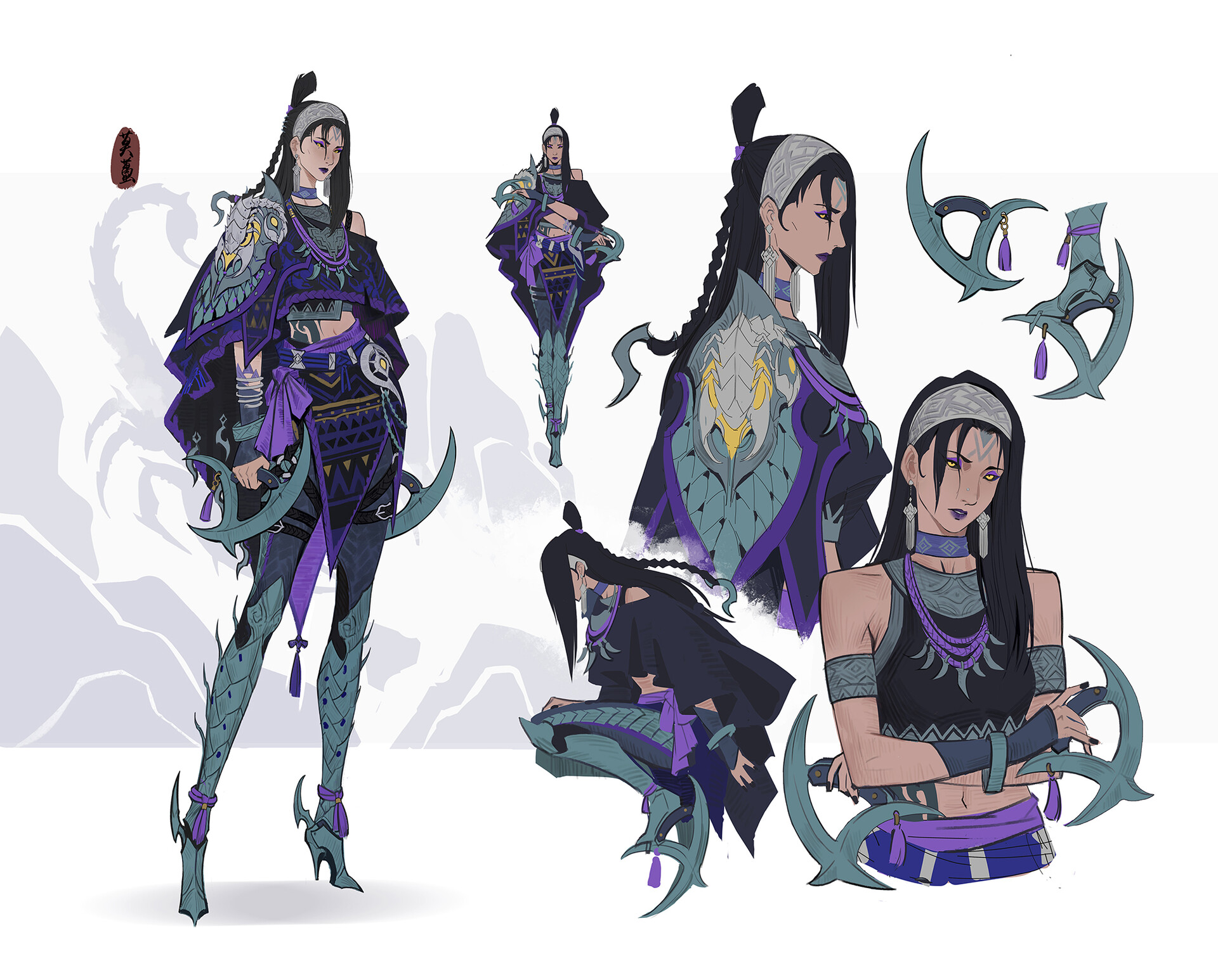 ArtStation - 尾金蝎-莫虿（Mo chai）