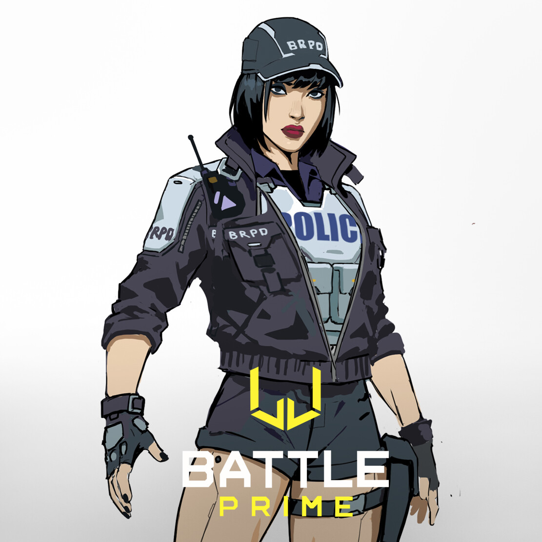 ArtStation - Thunder police skin concept