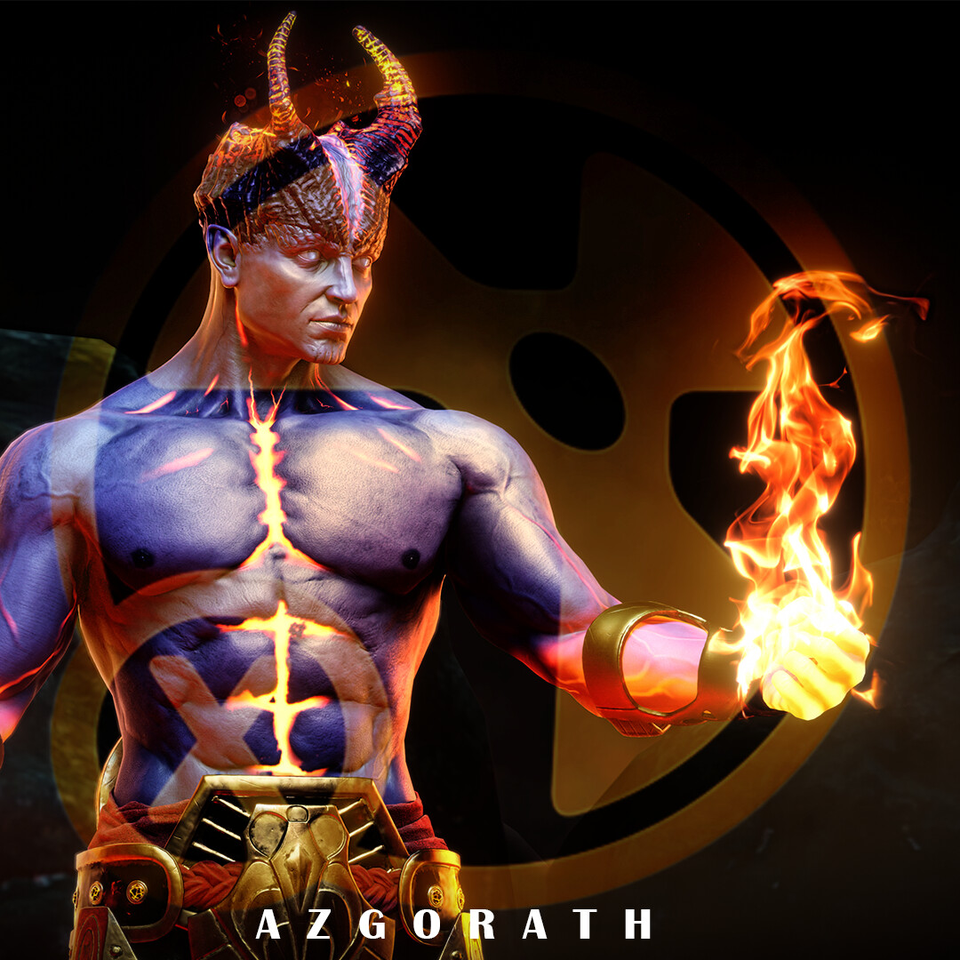 ArtStation - Azgorath - The infernal (Compositing)