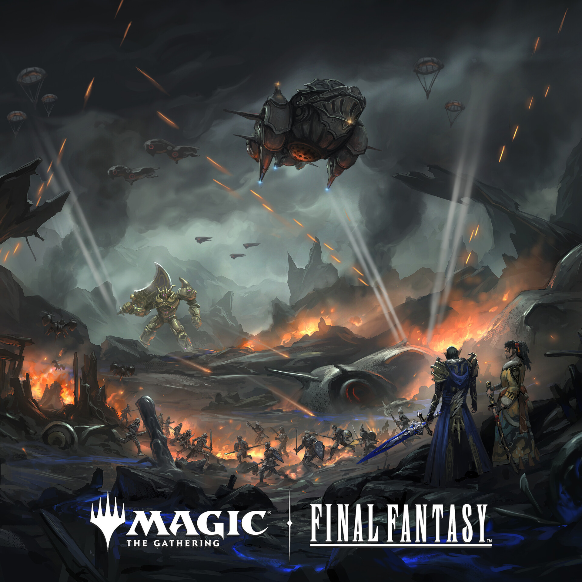 ArtStation - Demolition Field - MTG x Final Fantasy