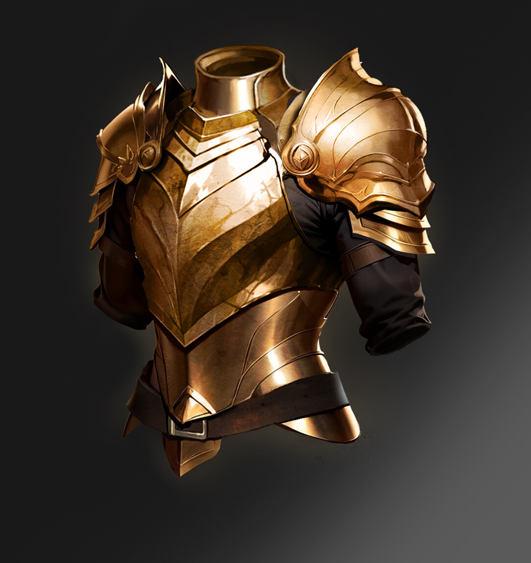 ArtStation - GOLD ARMOR