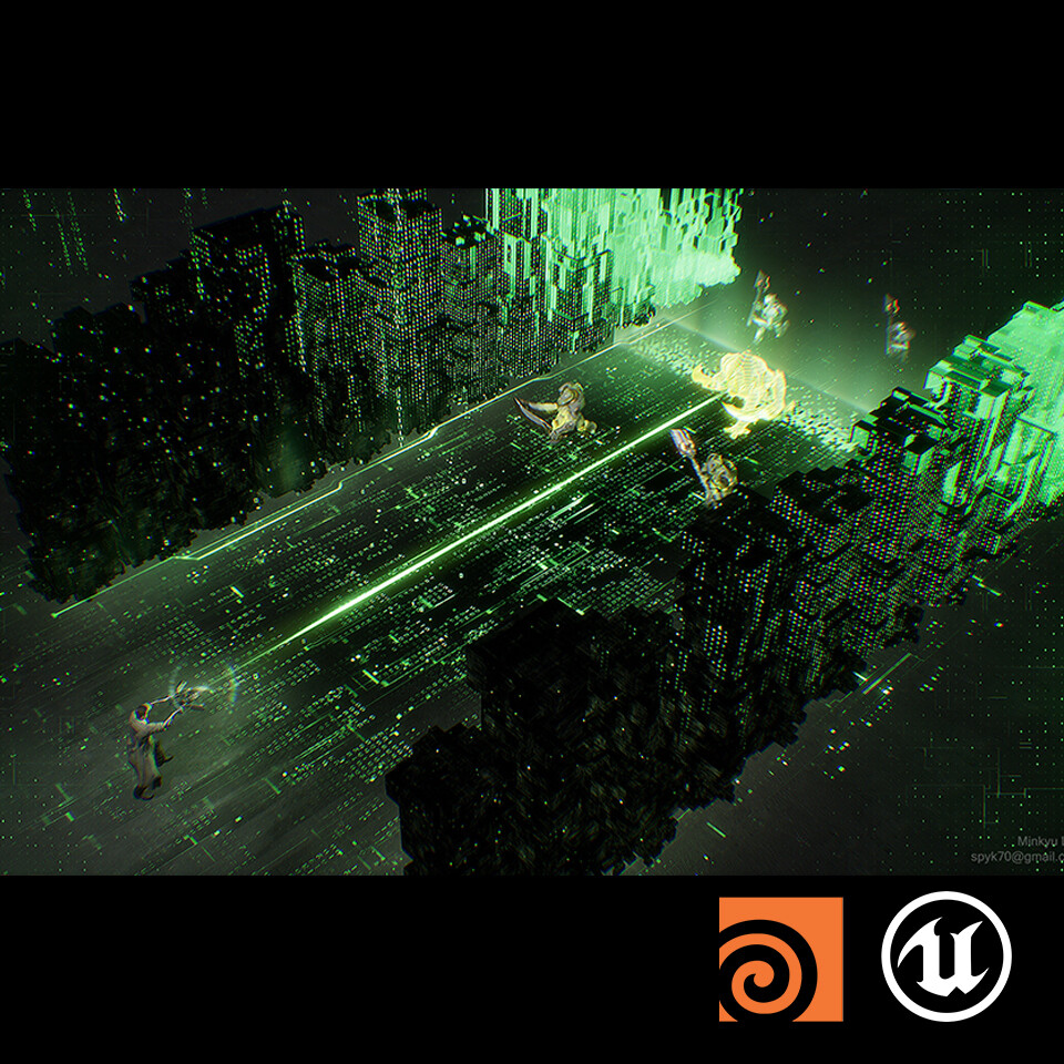 ArtStation - Matrix Beam - Unreal Realtime VFX