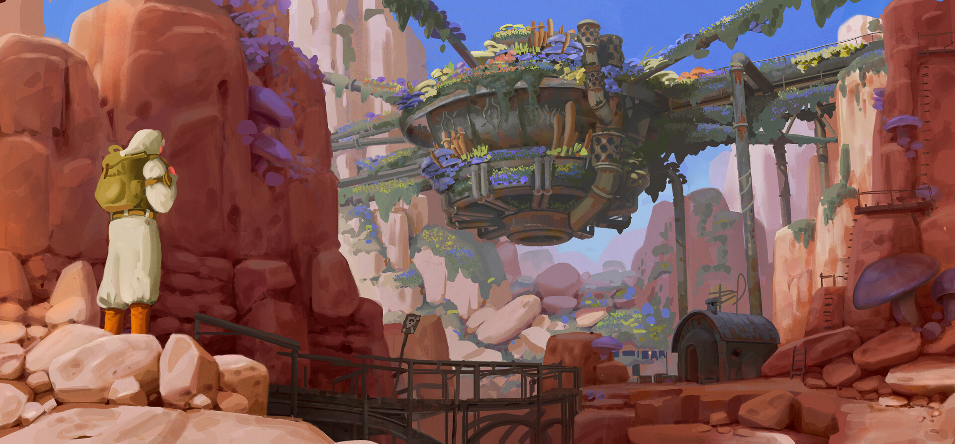 ArtStation - MUSHROOM GOD PRISON