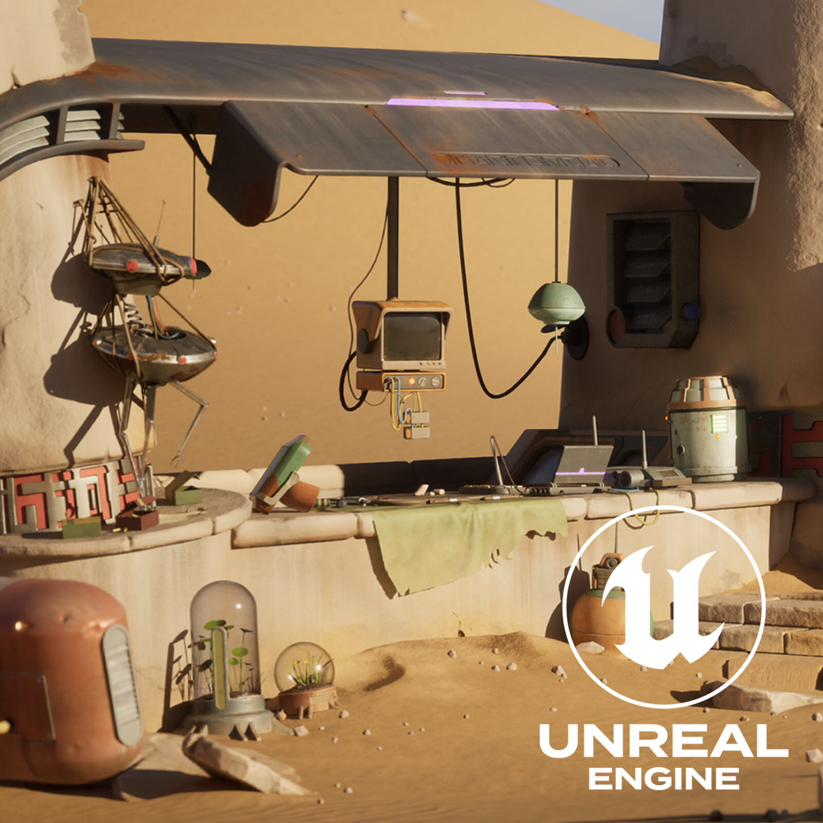 ArtStation - Tech Repair Outpost