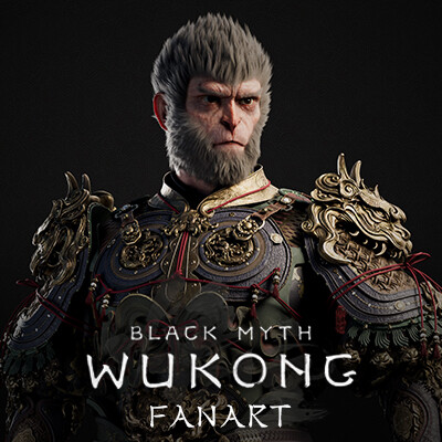 ArtStation - Monkey King - Black Myth: Wukong Fanart