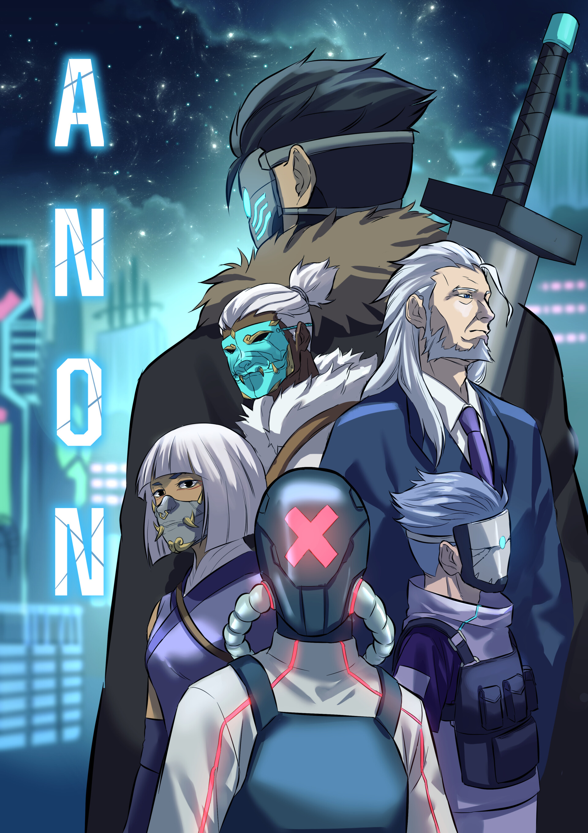 ArtStation - Manga "Anon"