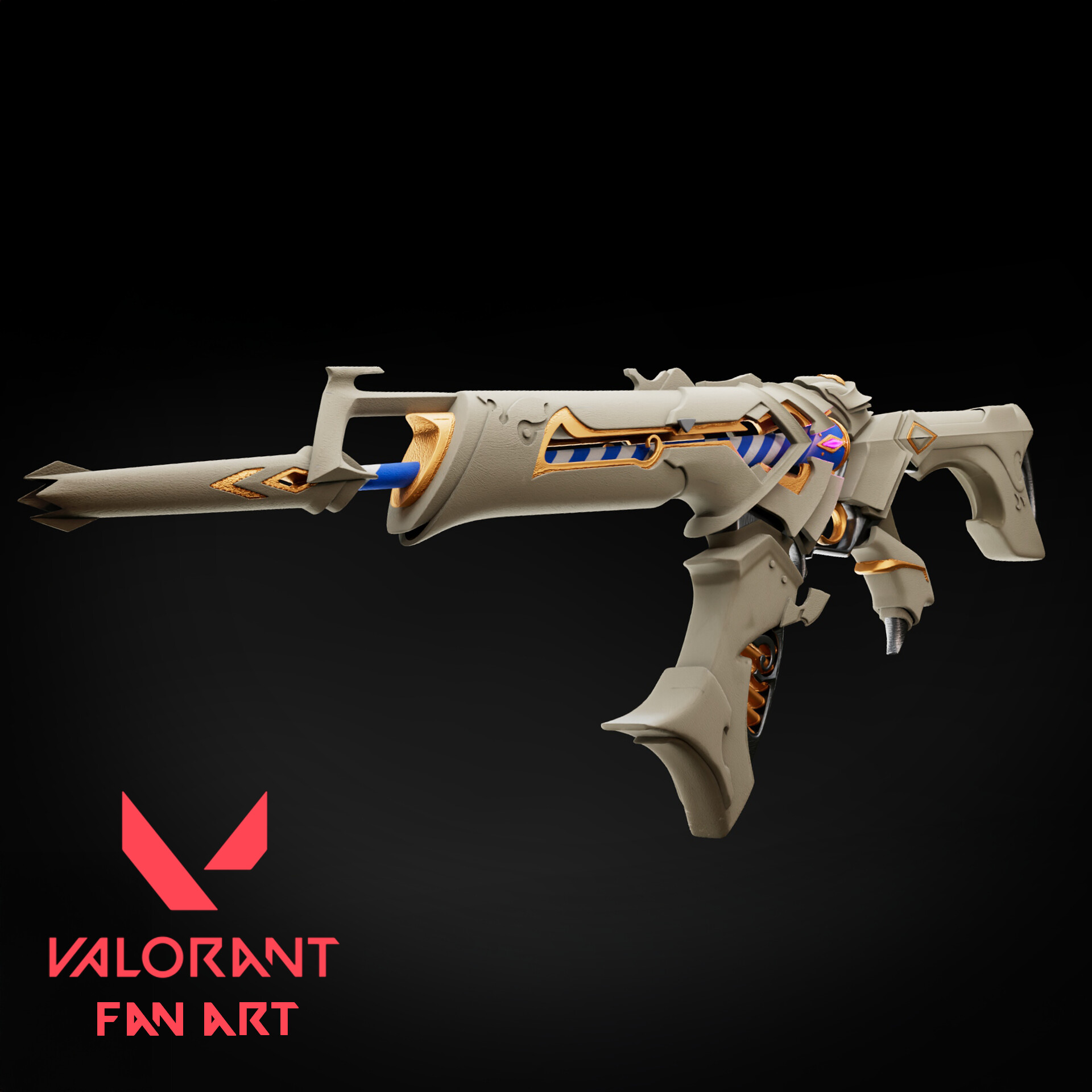 ArtStation - Valorant vandal skin [Fan Made]