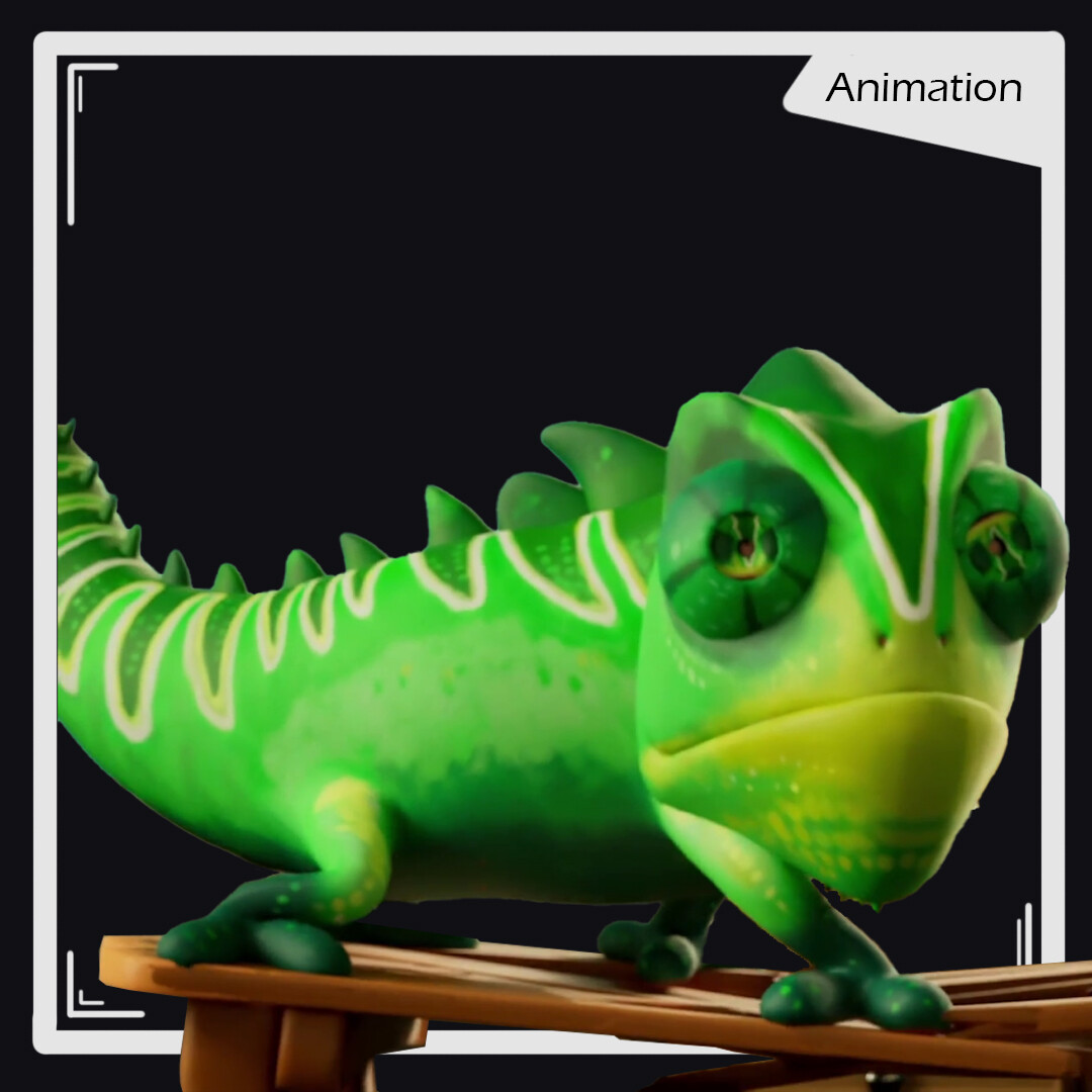 ArtStation - Chameleon Animation