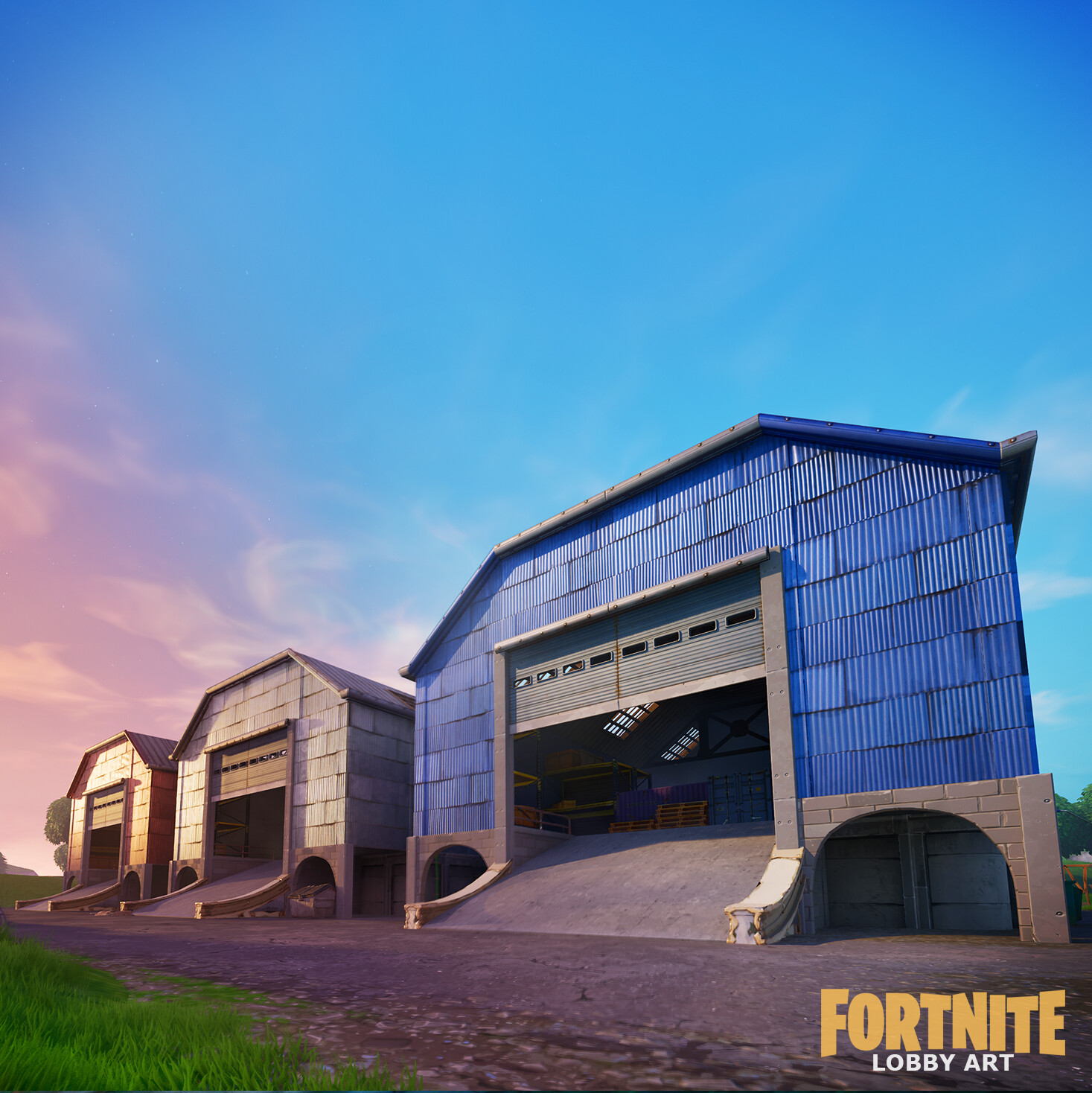 ArtStation - Fortnite OGS3 - Lobby Screen