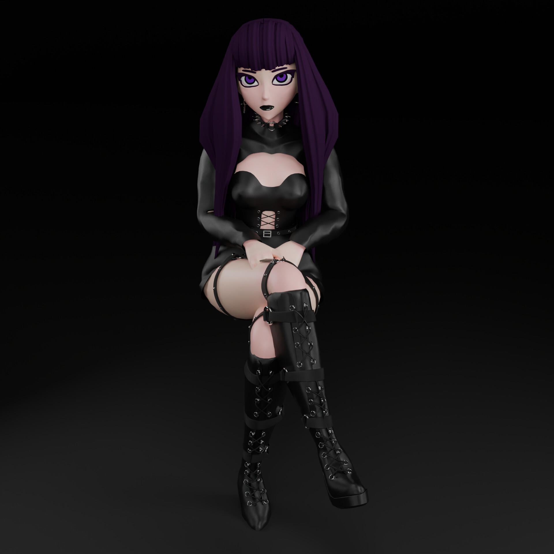 ArtStation - Goth Girl - Lilith