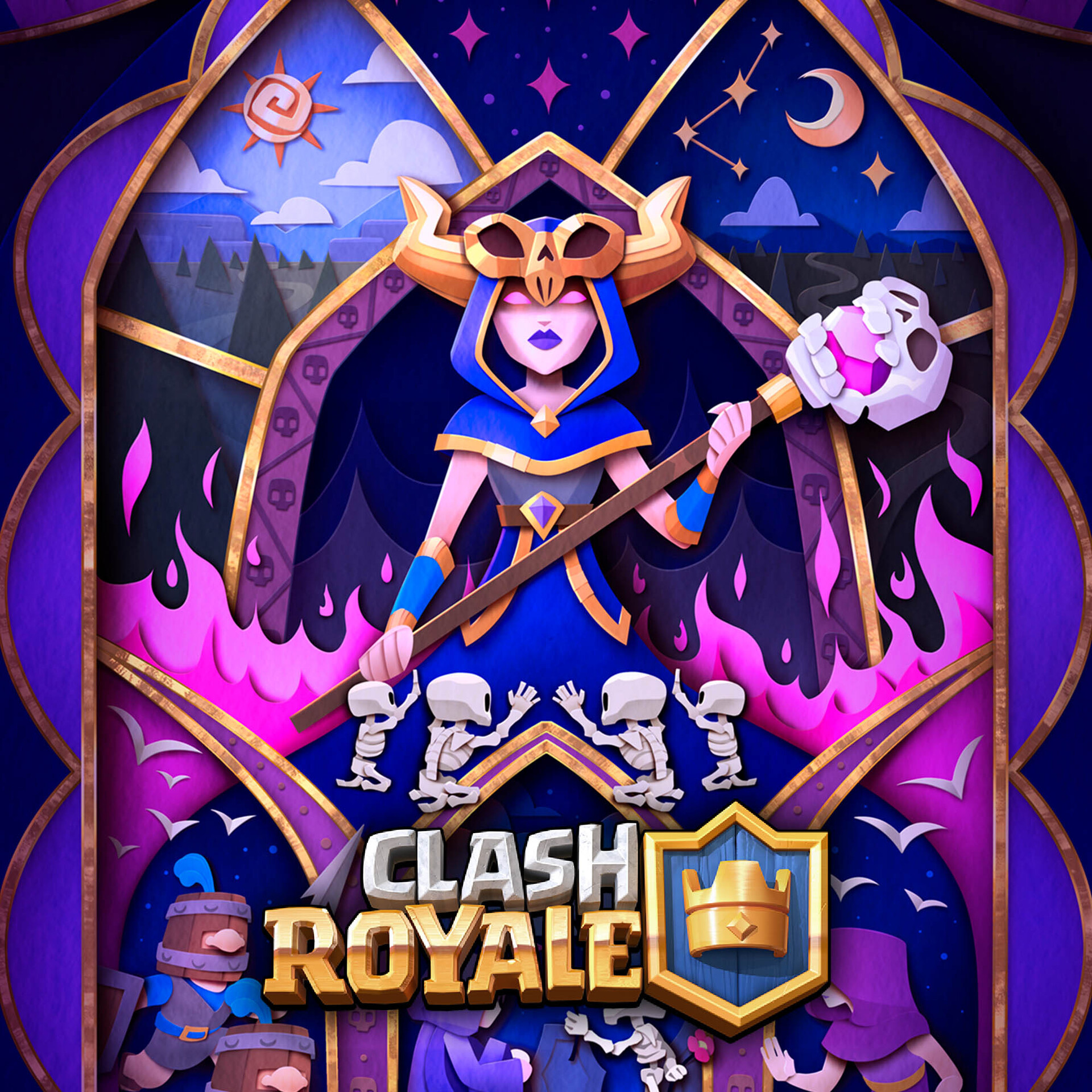 Ocellus - SERVICES - Clash Royale - Loading Screen & Social Media ...
