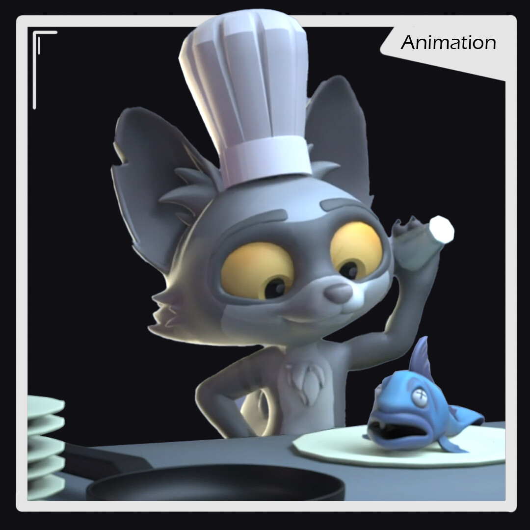 ArtStation - Fluffy Thief Short Animation
