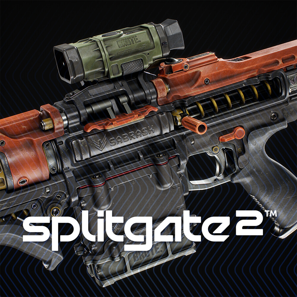 ArtStation - Splitgate 2 - Sabrask Carbine