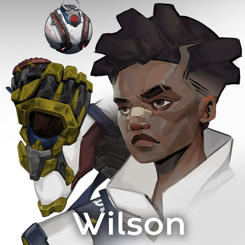 ArtStation - Wilson - Stylized Character Concept Art