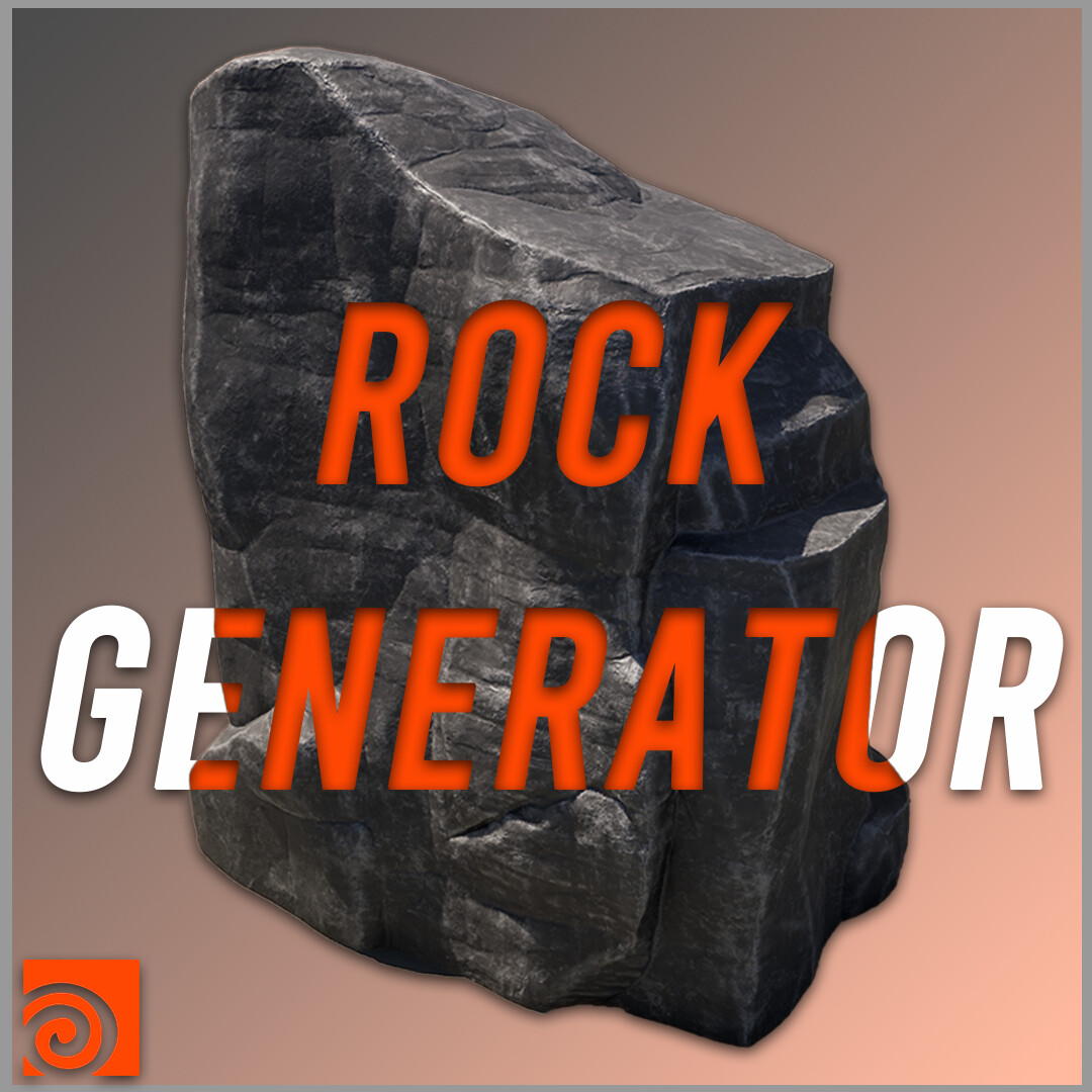 ArtStation - Rock Generator - Houdini Tool (WIP)