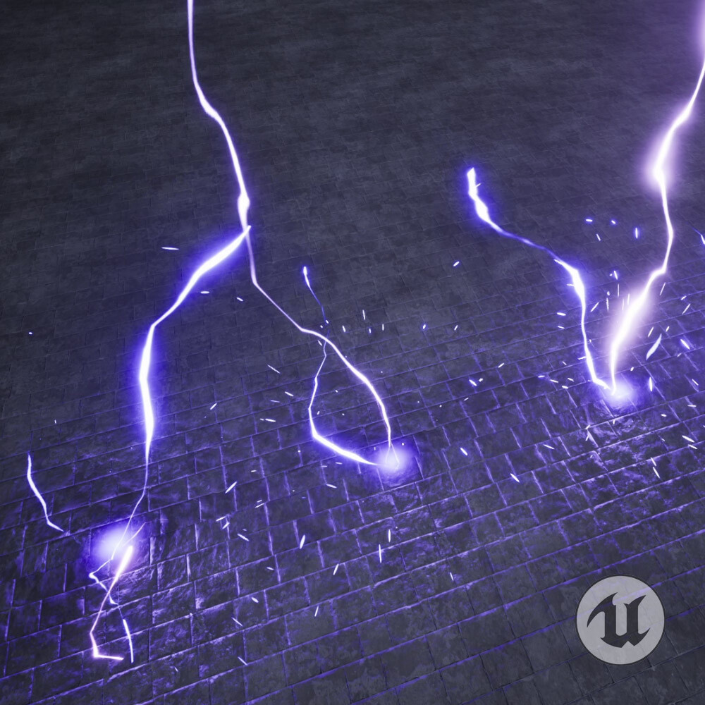 ArtStation - Lightning Bolts VFX - Unreal Engine 5.6