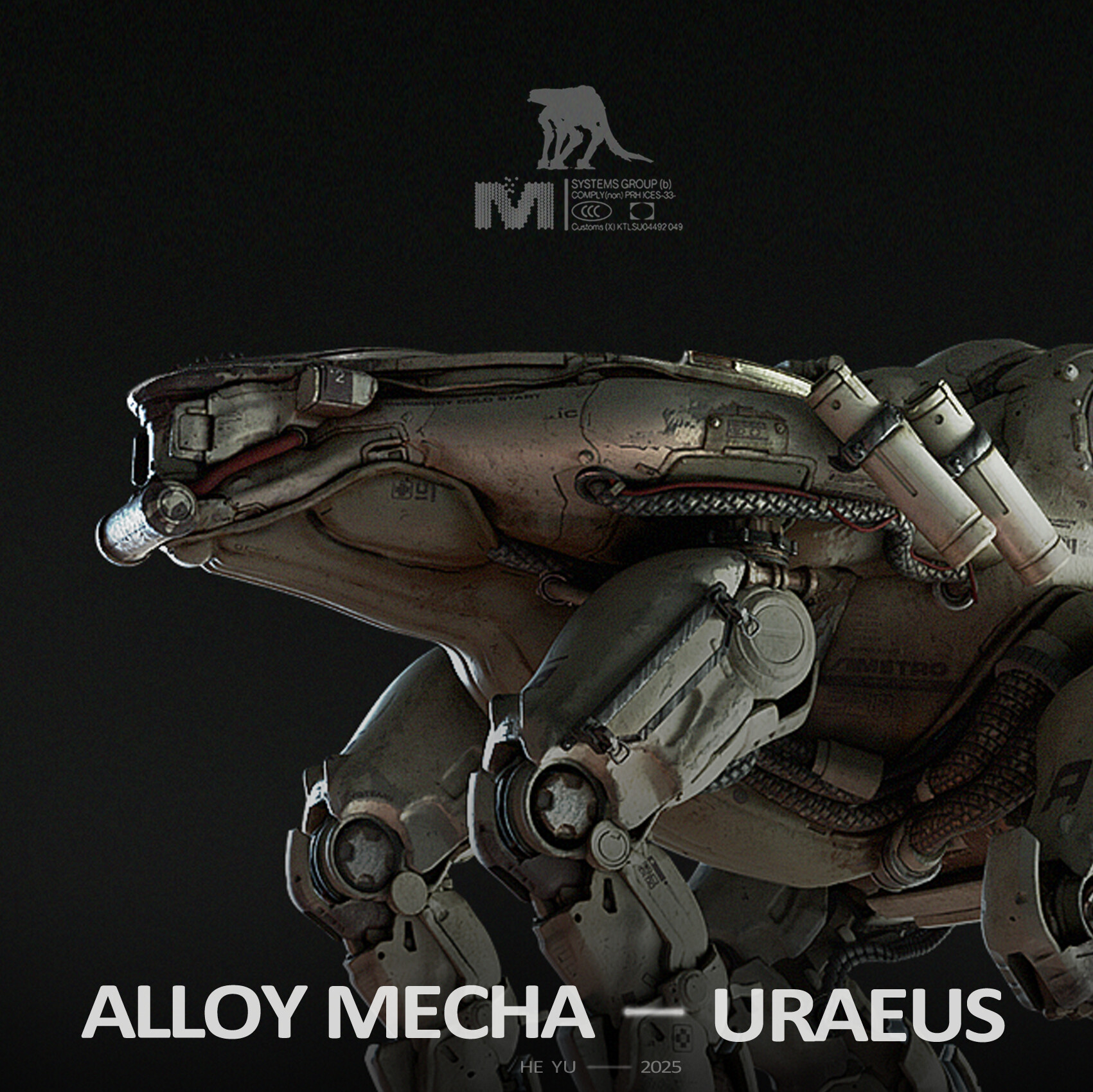 ArtStation - ALLOY MECHA-URAEUS