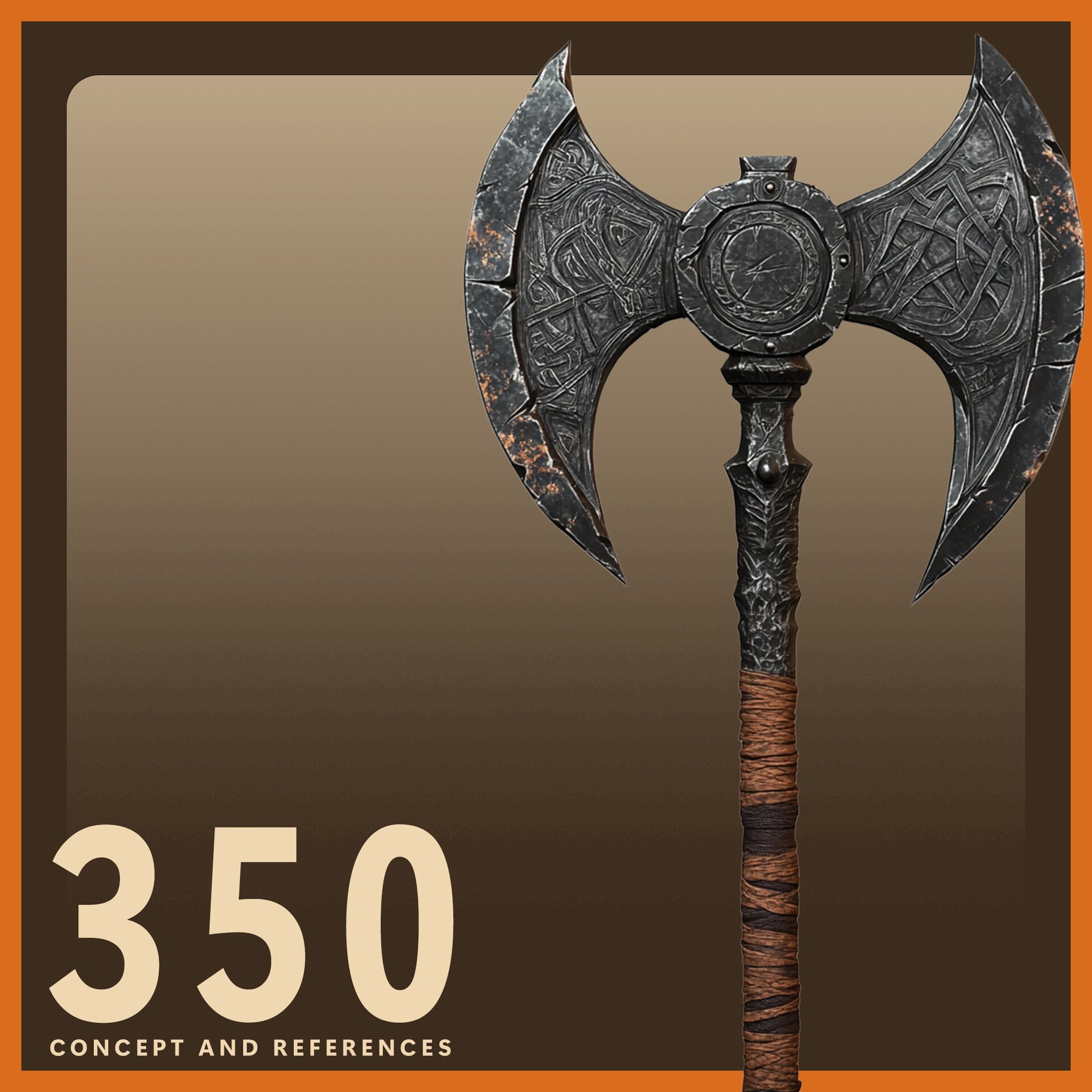 ArtStation - 350 Stylized Axe Concept and Reference